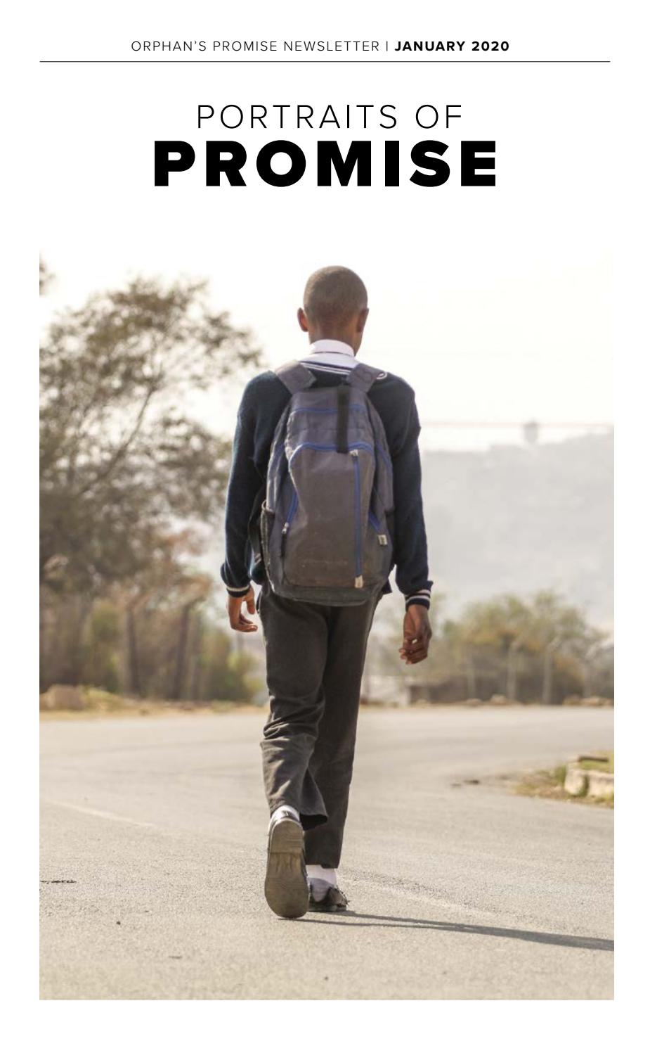 Portraits of Promise | January 2020 by Orphan's Promise - Issuu