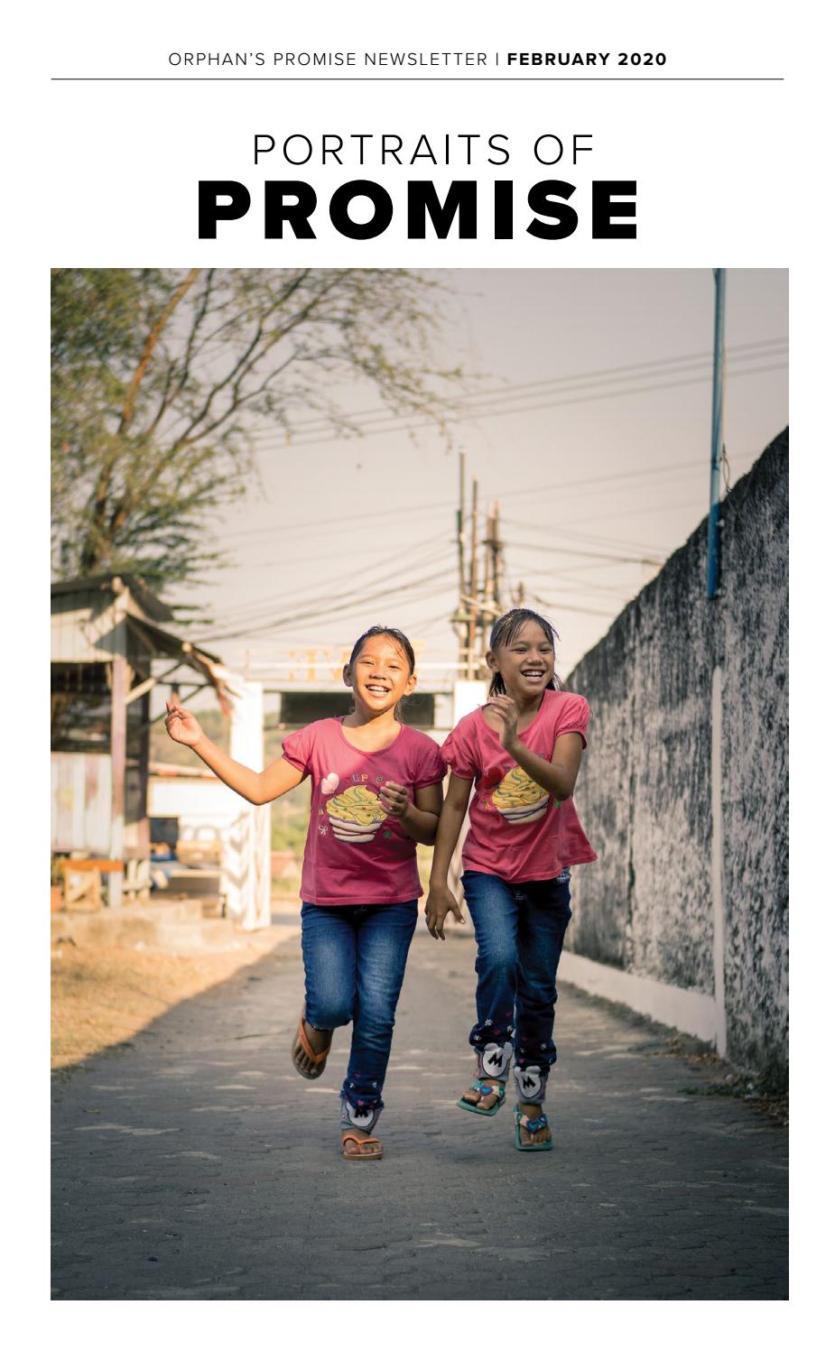 Portraits of Promise | February 2020 by Orphan's Promise - Issuu