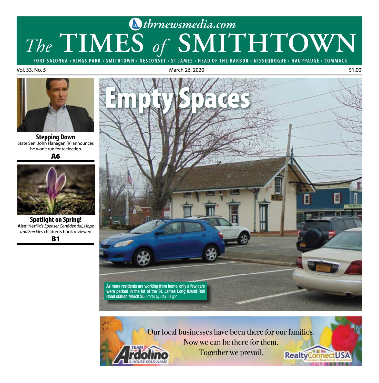 The Times of Smithtown - March 26, 2020 by TBR News Media - Issuu