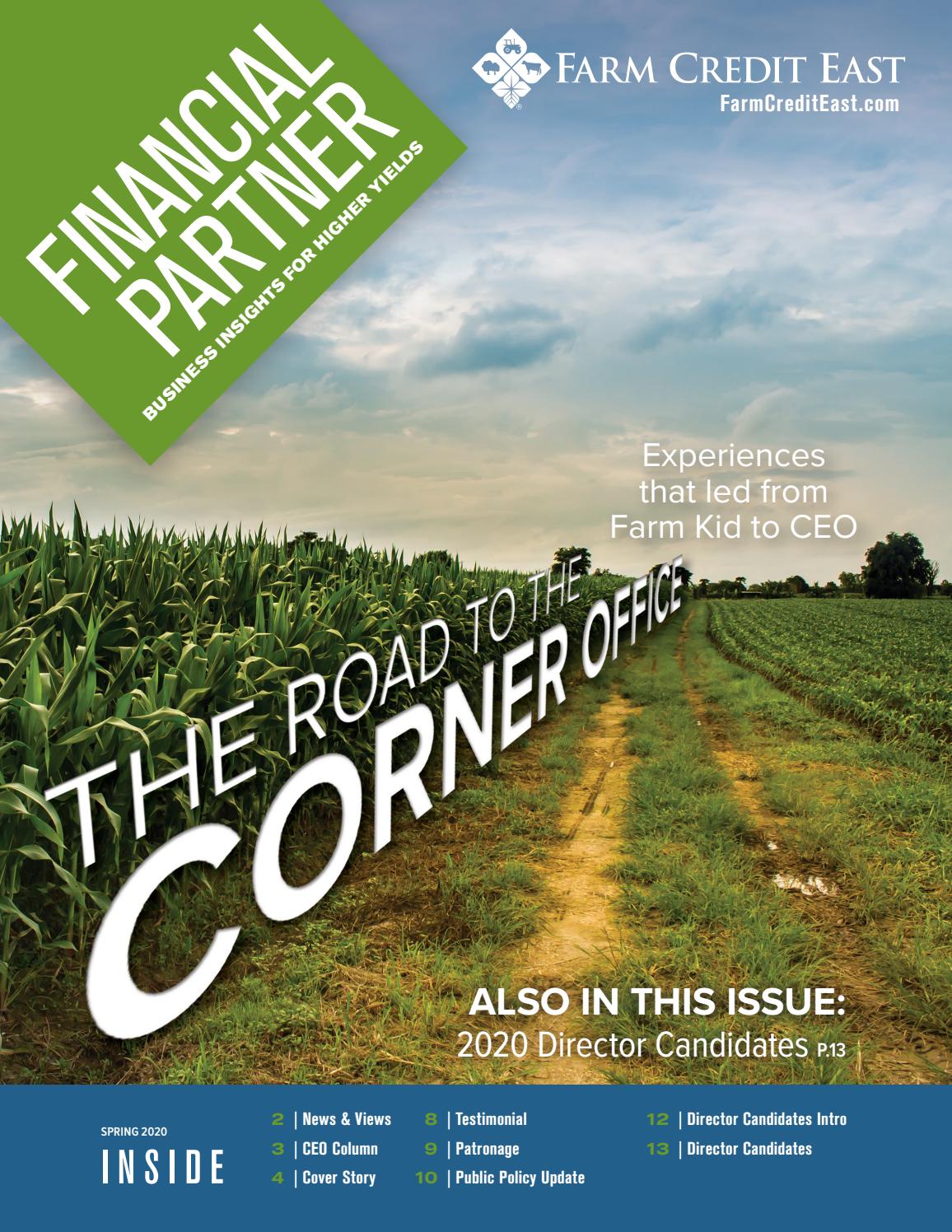 Spring 2020 Financial Partner by Farm Credit East - Issuu