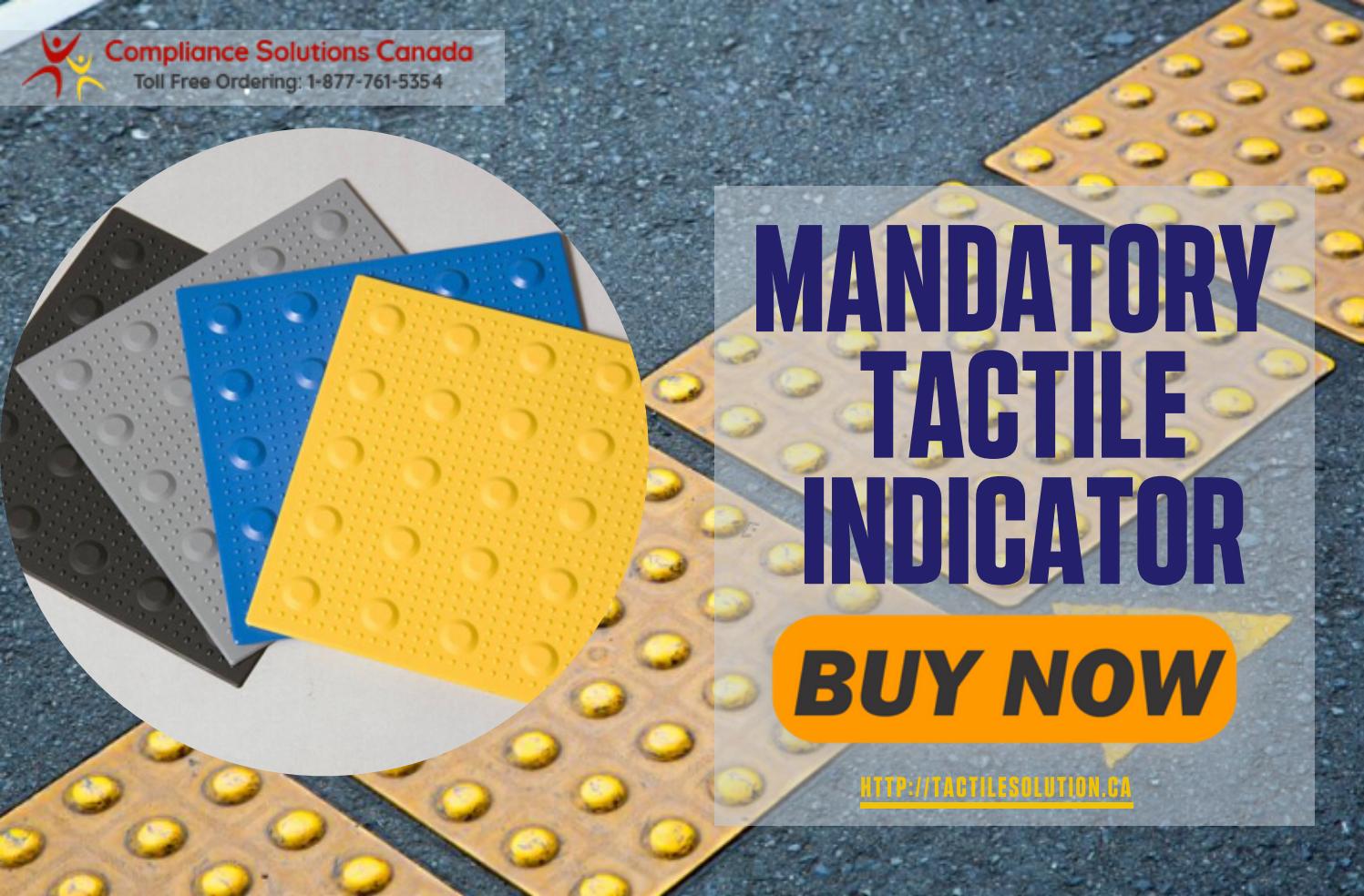 Mandatory Tactile Indicator by Tactile Solution - Issuu
