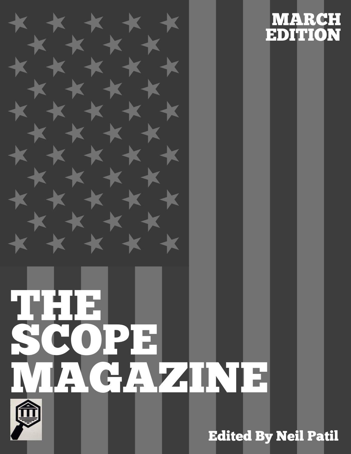 The Scope: March Issue by The Scope Magazine - Issuu