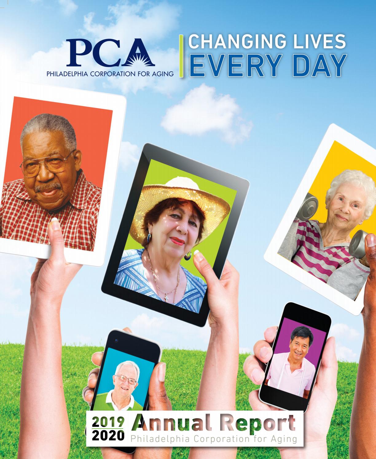 PCA's 2019 - 2020 Annual Report by Philadelphia Corporation for Aging ...
