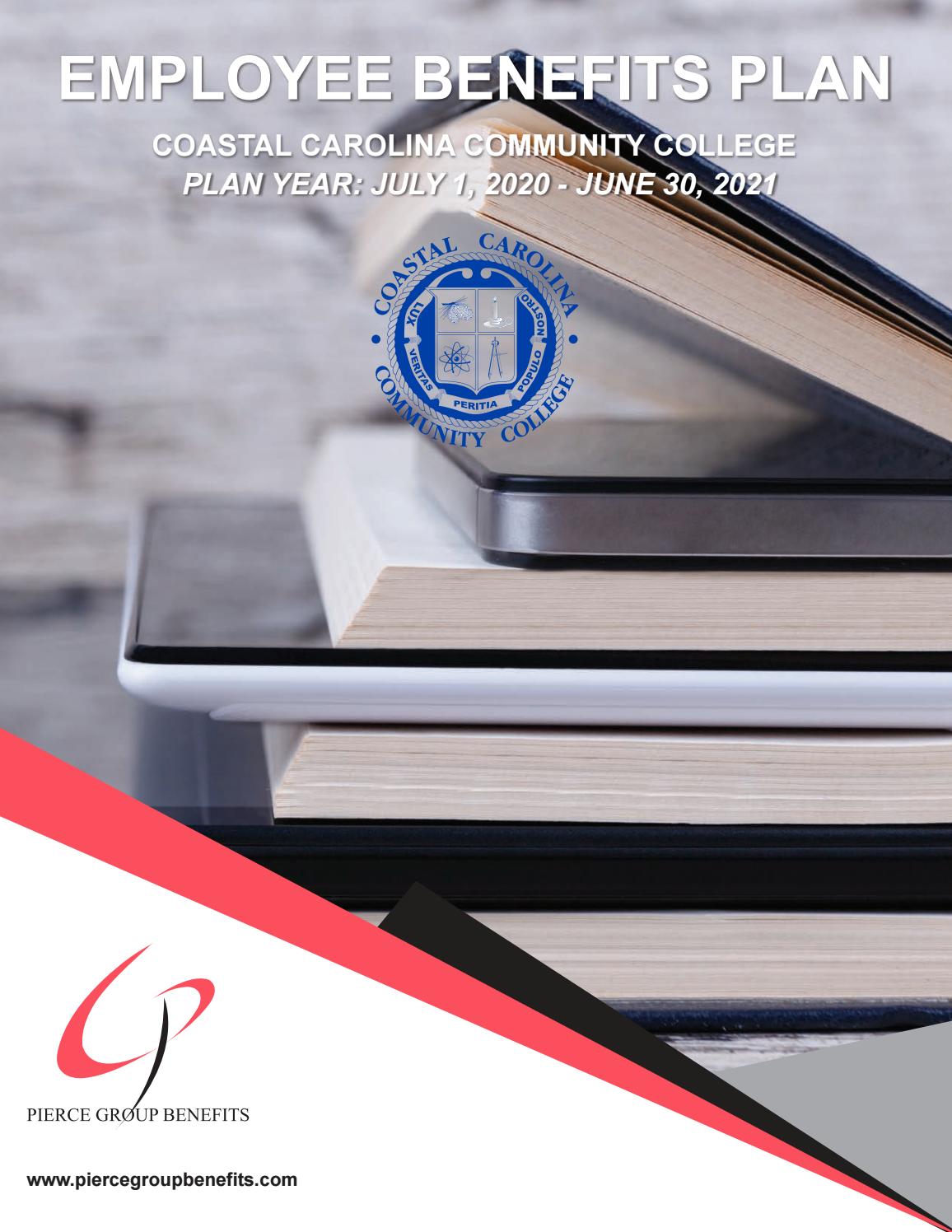 coastal carolina community college benefits booklet 2020 by Pierce ...