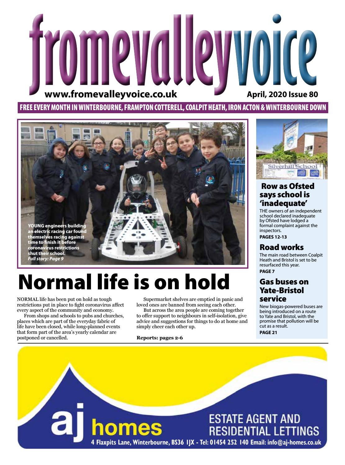 Frome Valley Voice April 2020 by Fromevalleyvoice - Issuu