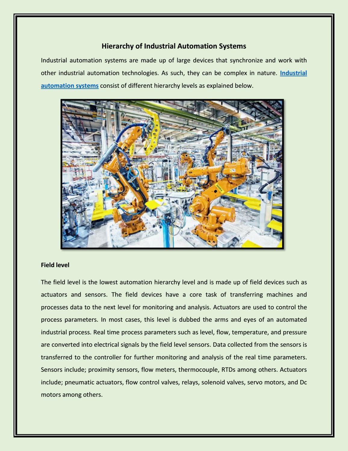 Everything you need to know about industrial automation solutions by ...