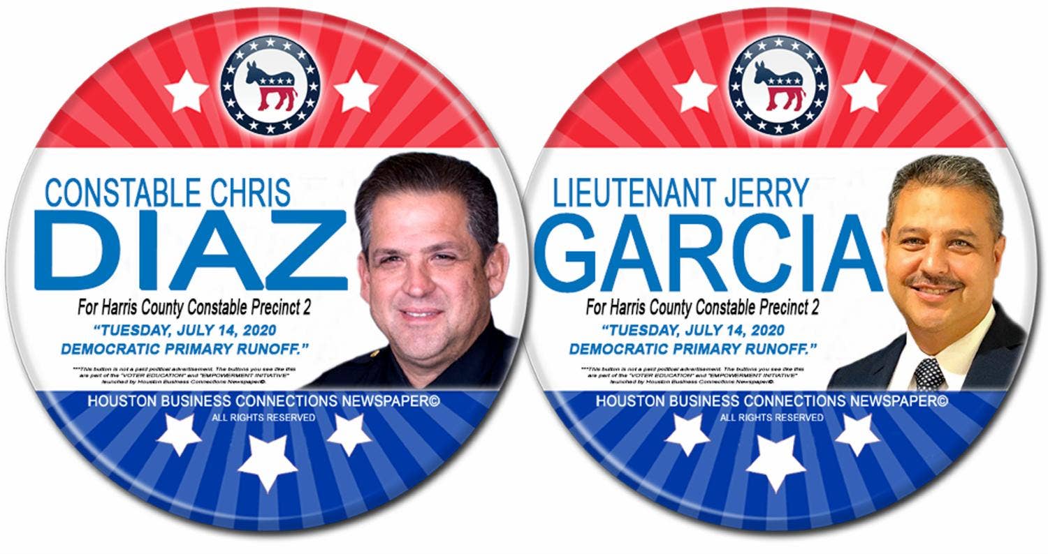 Constable Chris Diaz and Jerry Garcia - Democratic Runoff Candidates ...