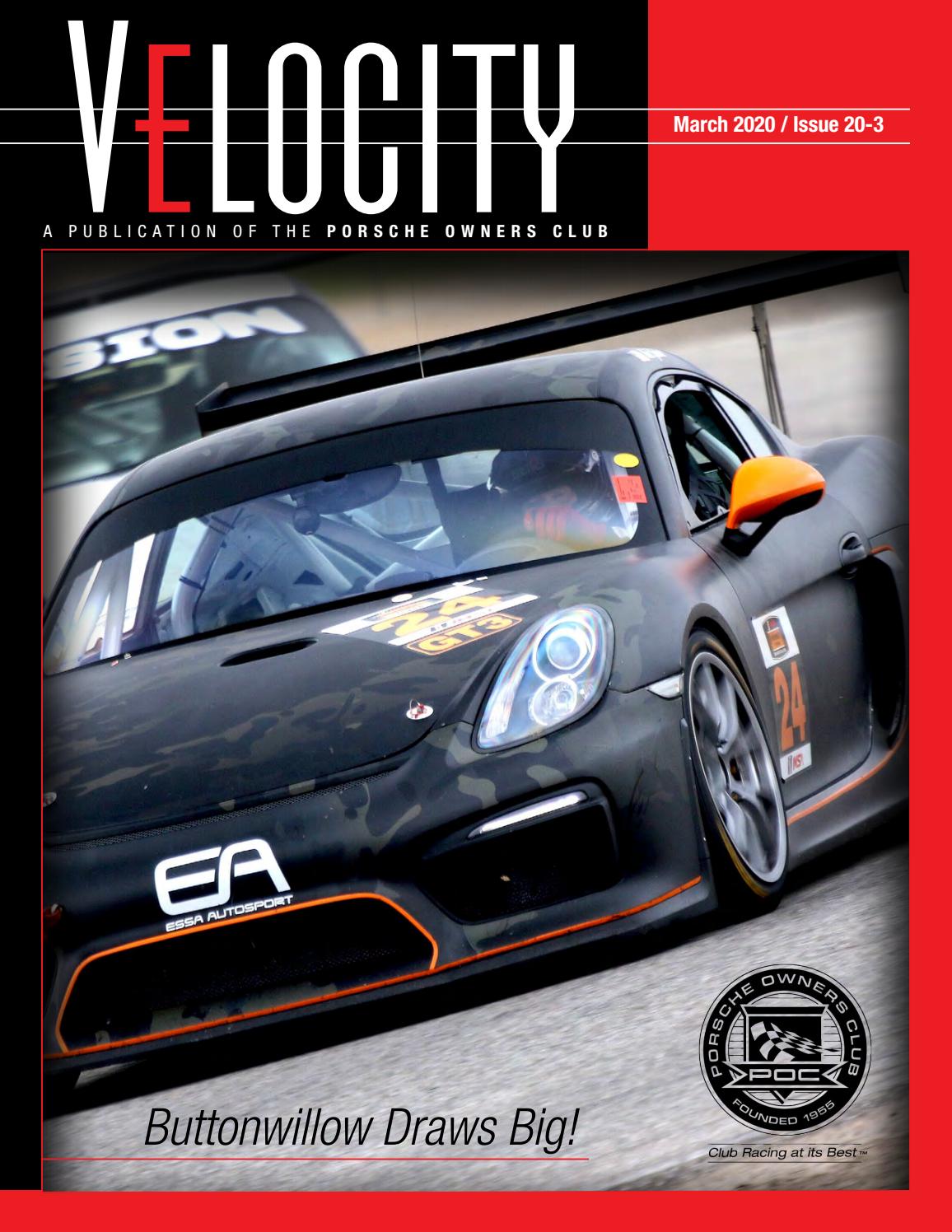 Velocity Magazine Issue 20-3 by Porsche Owners Club - Issuu