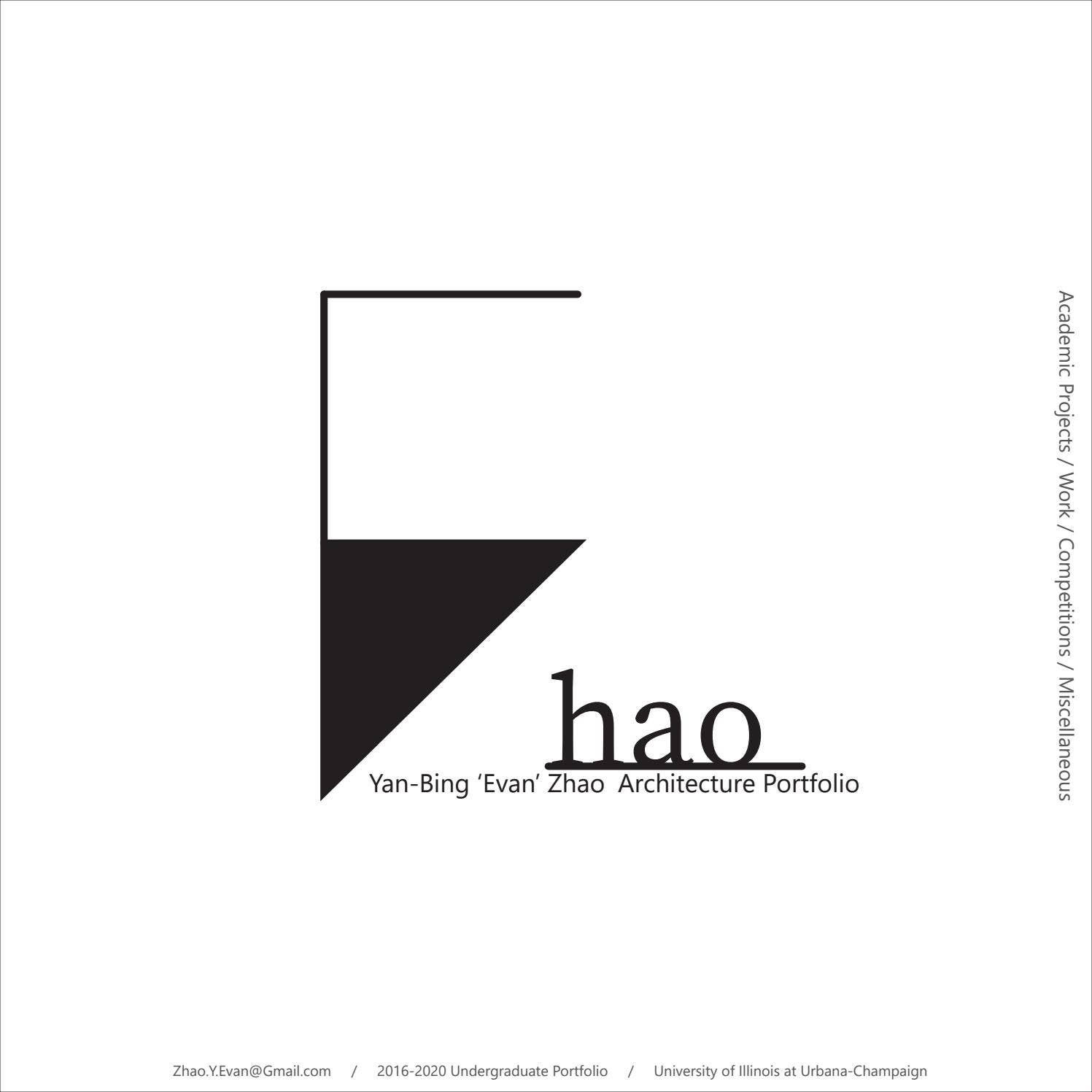 Yanbing Zhao Undergrad Portfolio by Yanbing Zhao - Issuu