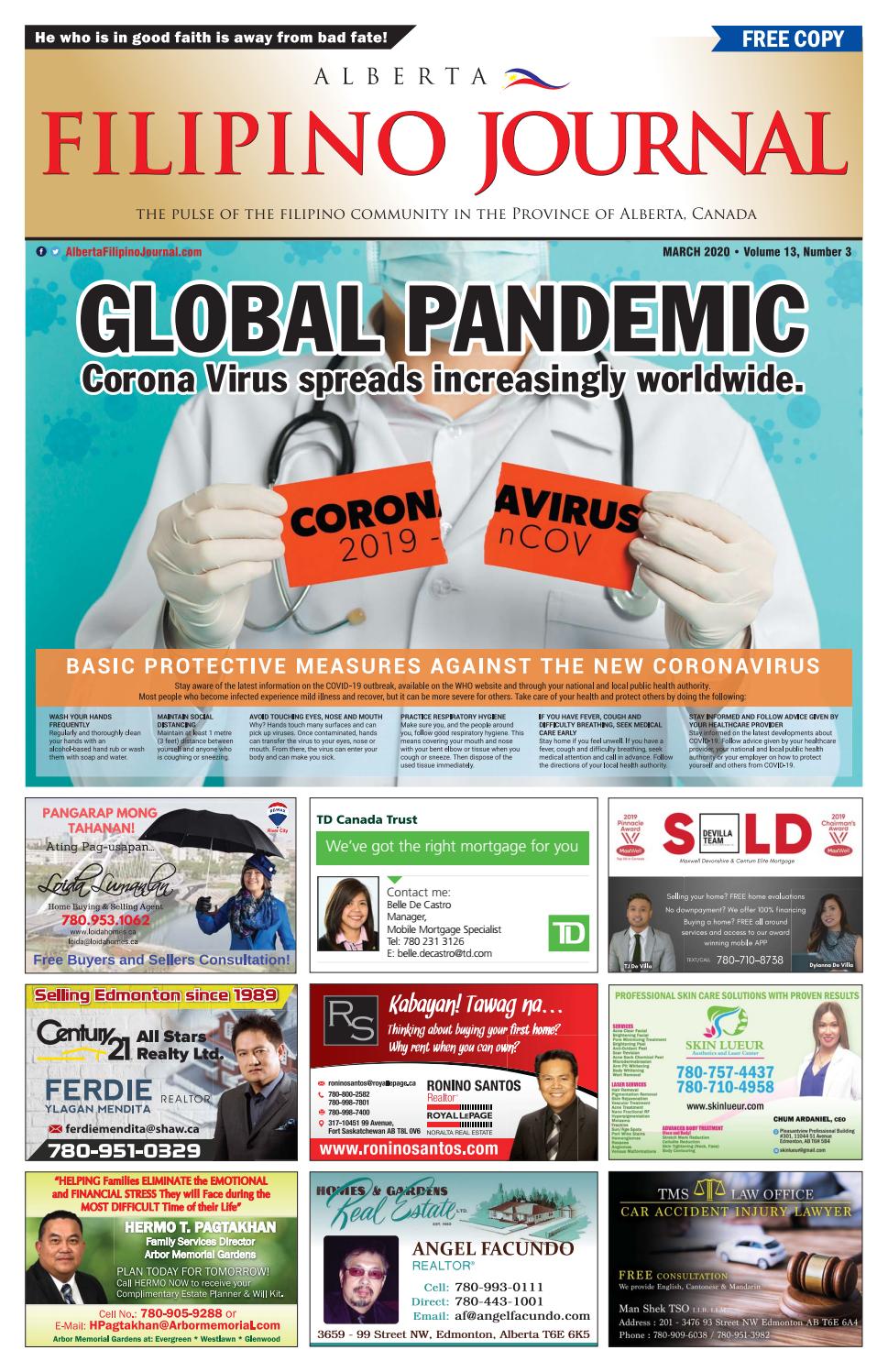 Alberta Filipino Journal - March 2020 Issue by Alberta Filipino Journal ...