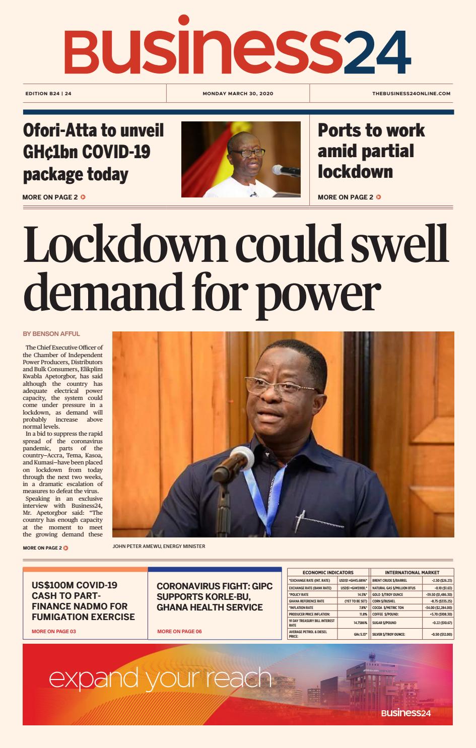 Business24 Newspaper (March 30, 2020) by Business24 Online - Issuu