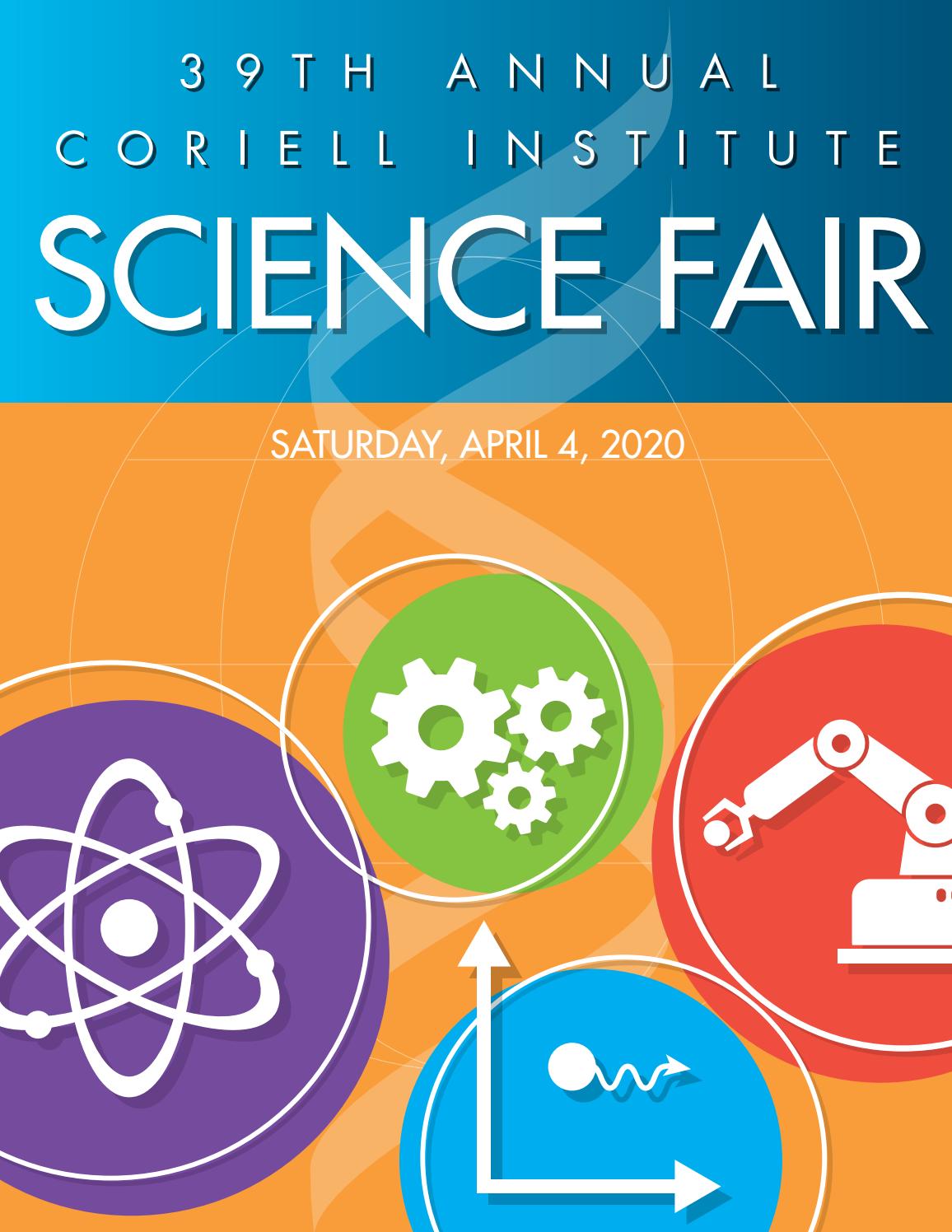 Coriell Institute Science Fair - Program Book - 2020 by ...