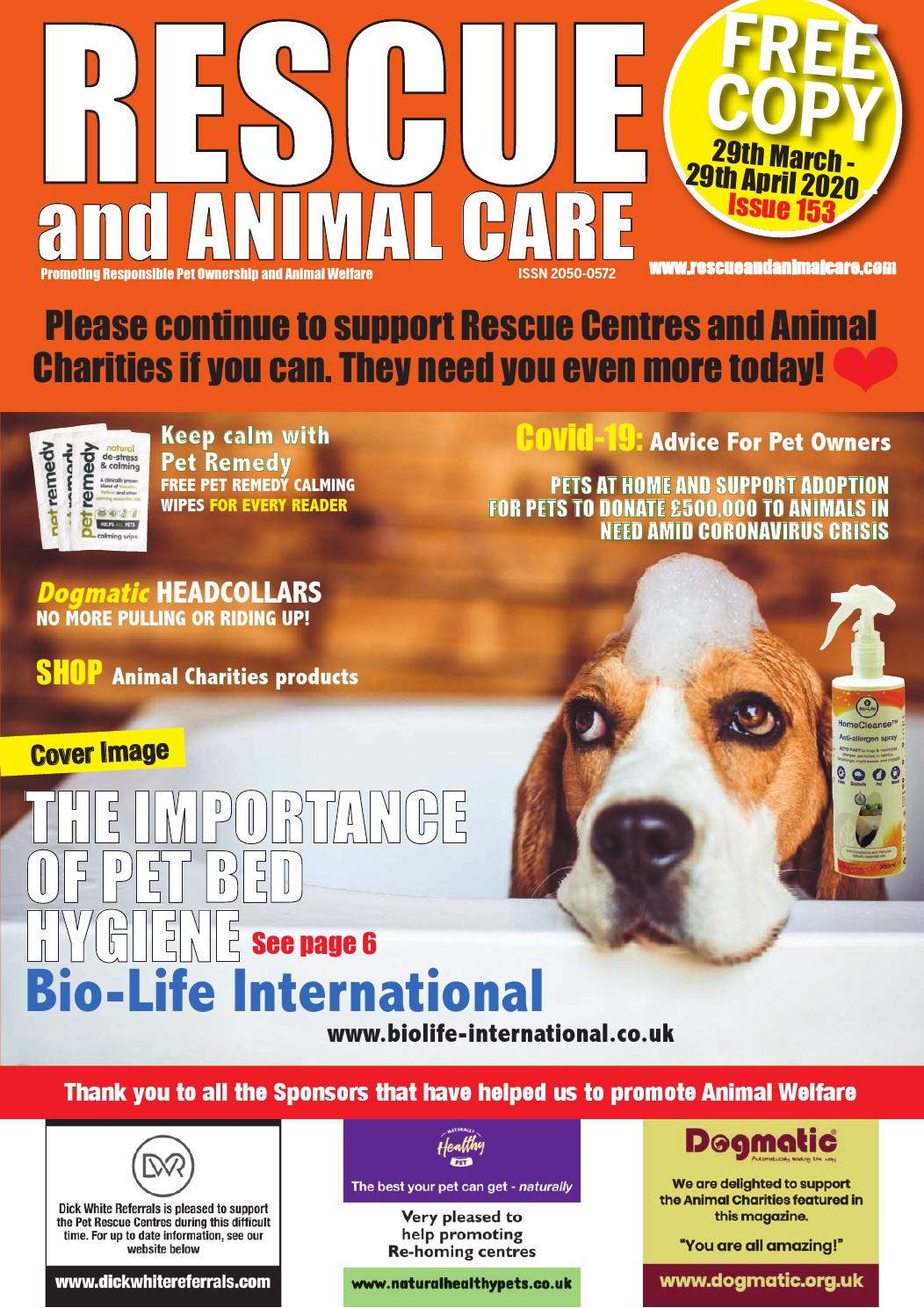 Rescue and Animal Care Magazine MARCH Issue 153 by Rescue and Animal ...
