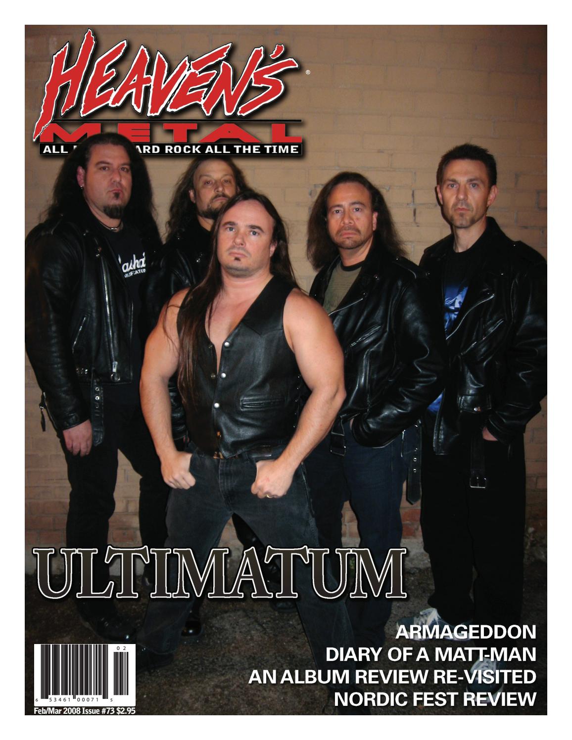 Heaven's Metal, Issue 73 (February/March 2008) by Heaven's Metal ...