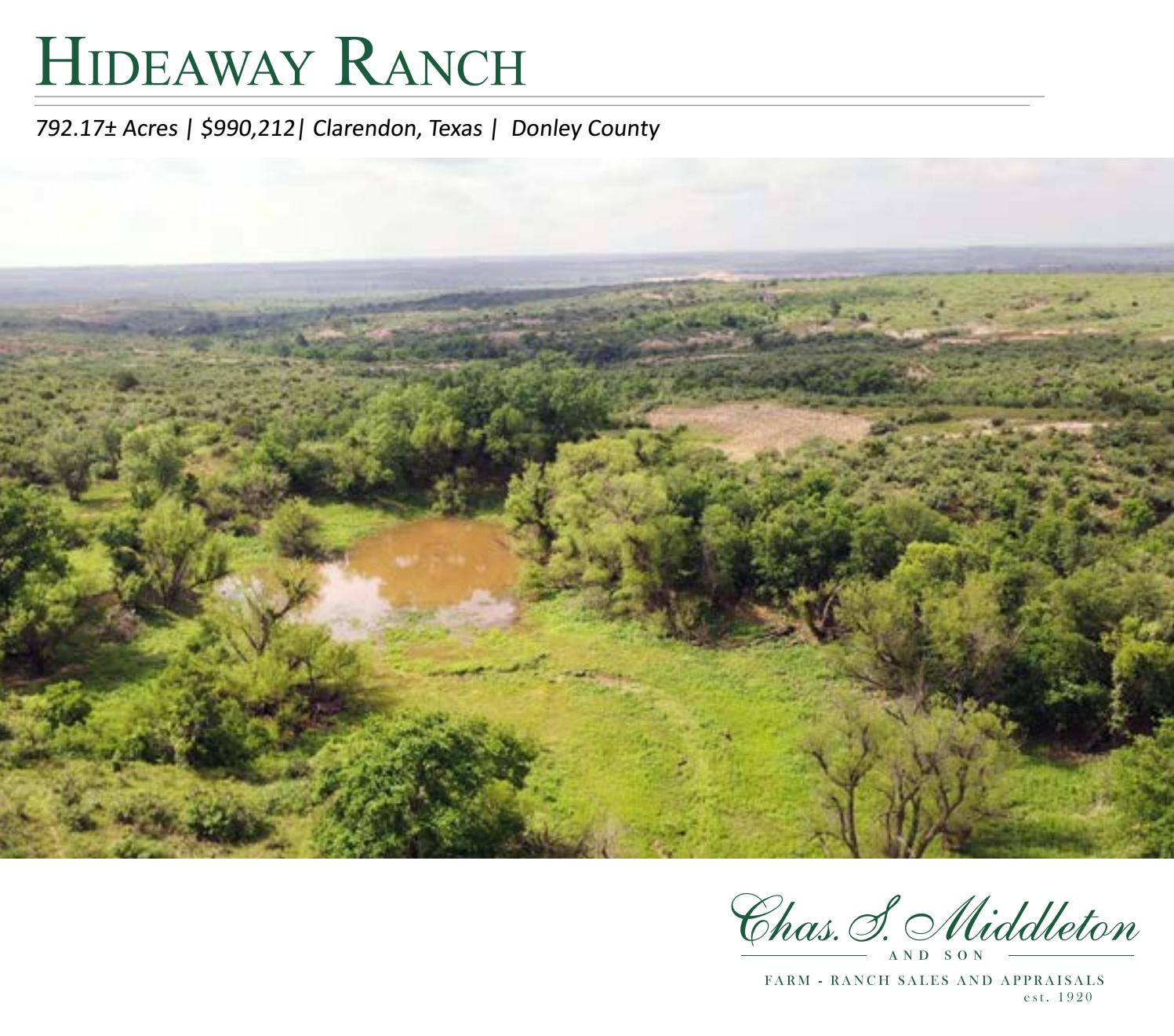 Hideaway Ranch Brochure by csmandson - Issuu