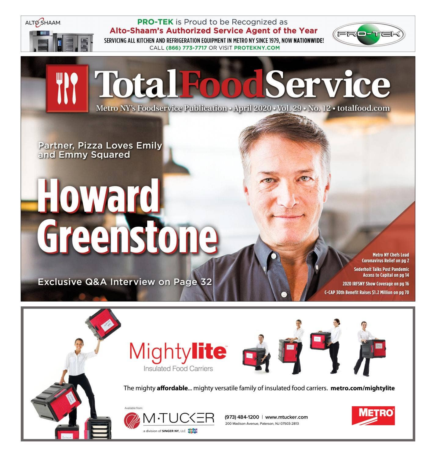 April 2020 - Total Food Service by Total Food Service - Issuu