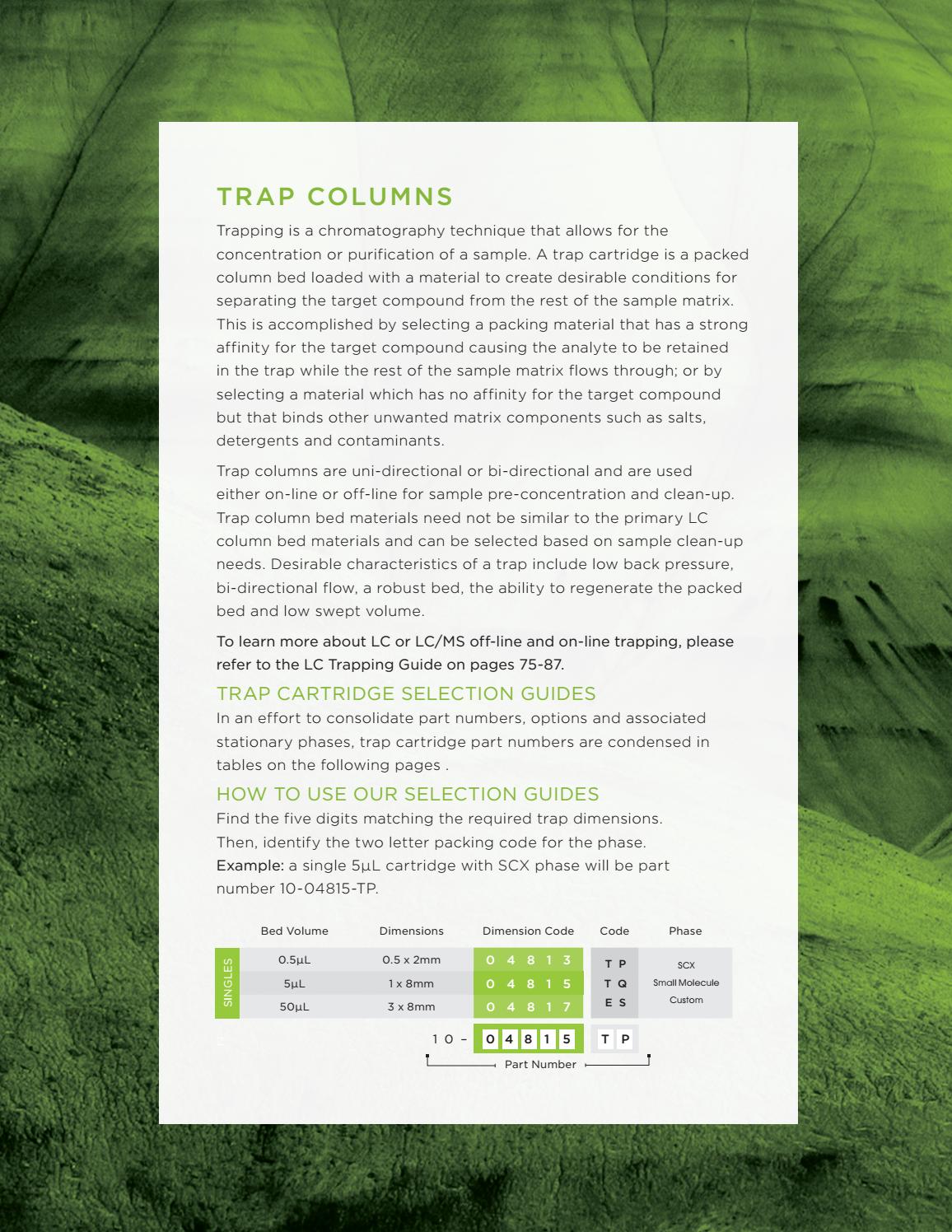 Optimize Trap Columns by Optimize Technologies - Issuu