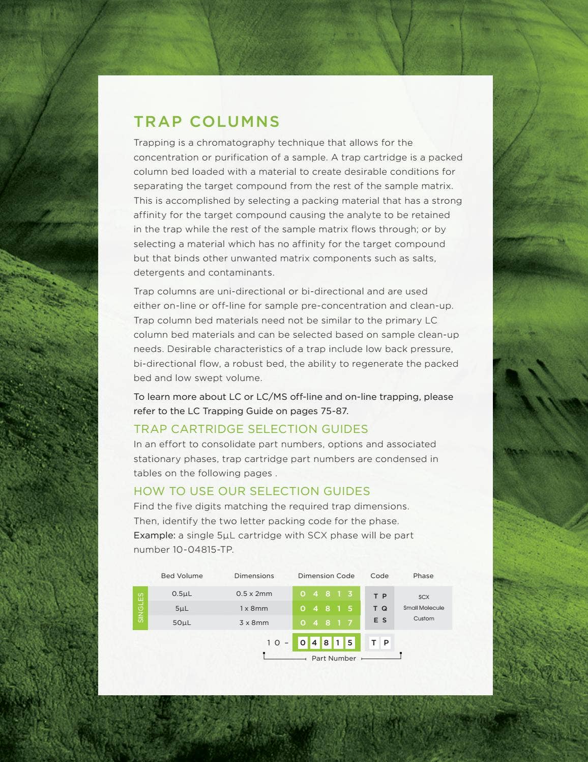 Optimize Trap Columns by Optimize Technologies - Issuu
