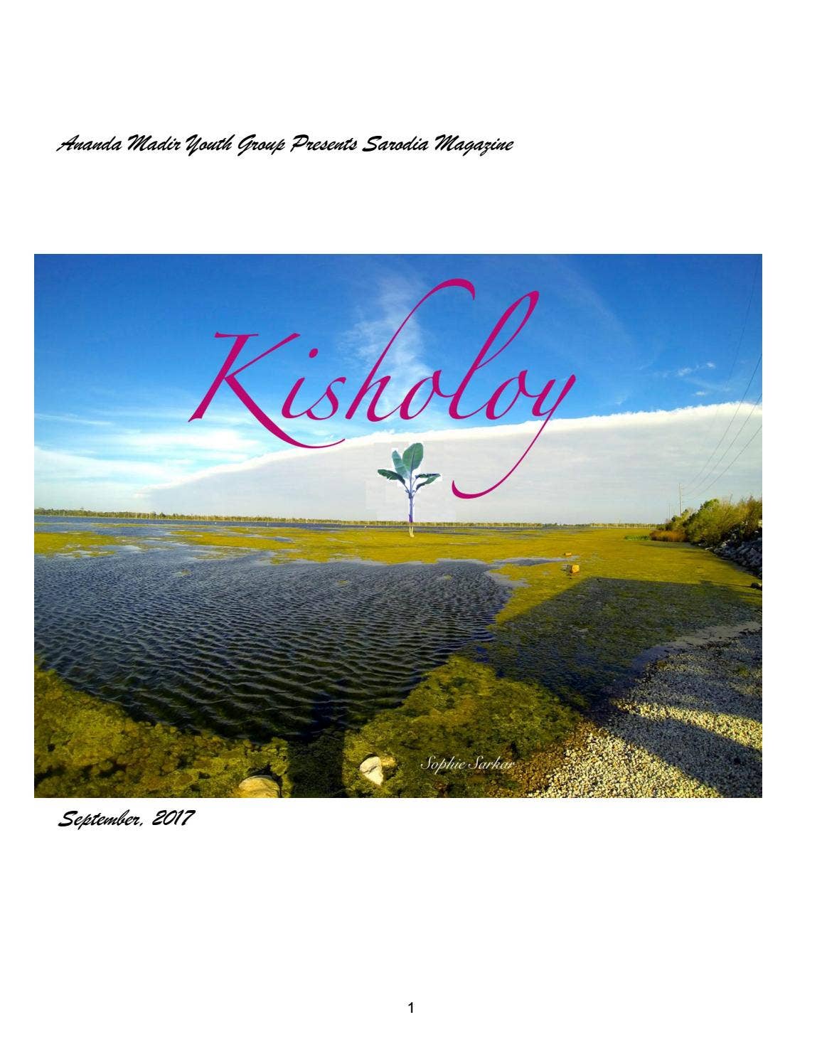 Saradia Kisholoy 2017 by Ananda Mandir - Issuu