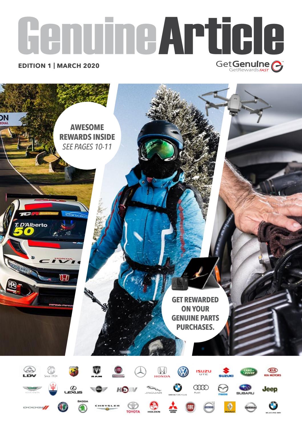 Genuine Article Australia Edition 1 by Smart Loyalty - Issuu