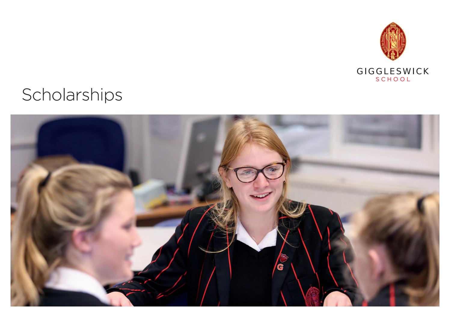 Giggleswick School Scholarships by Giggleswick School - Issuu