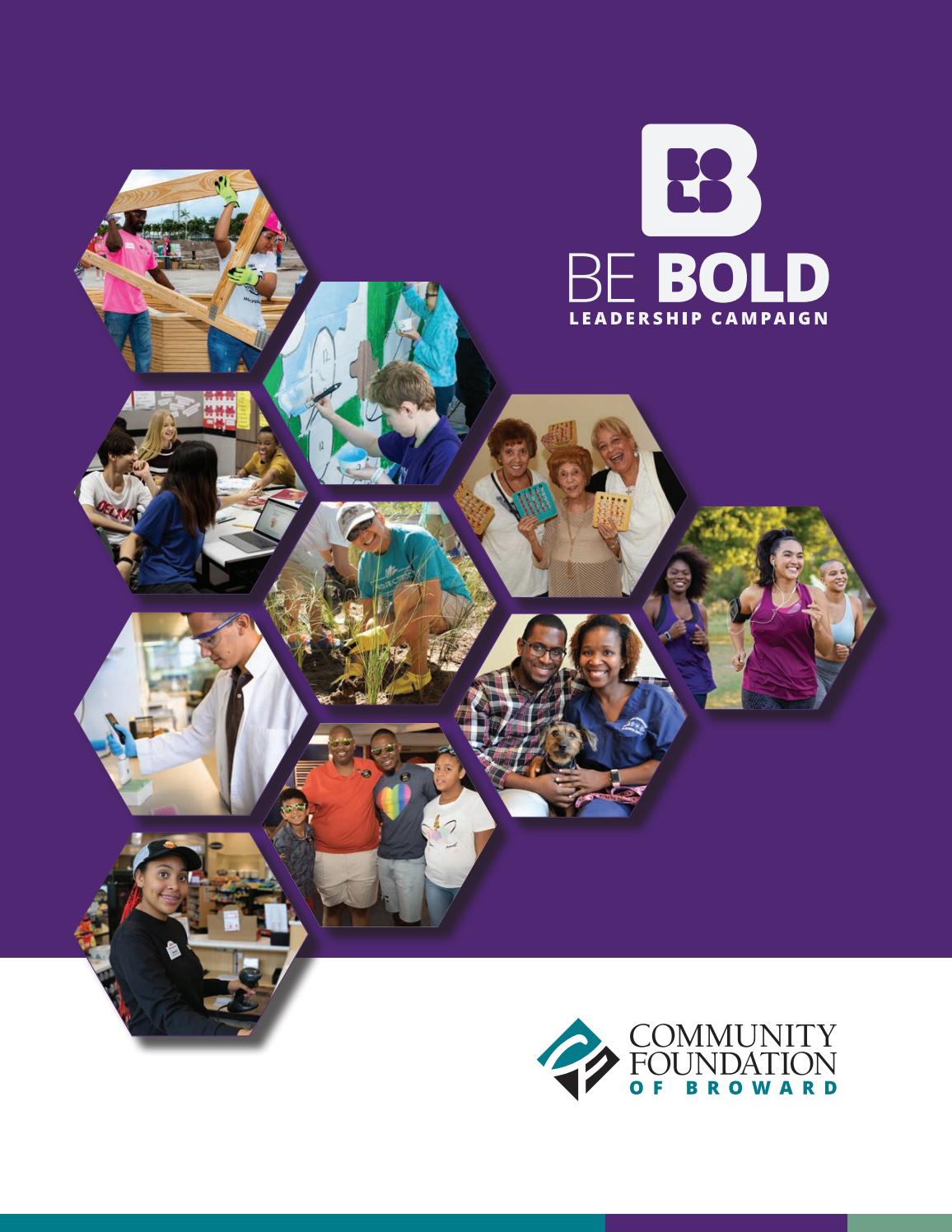 BE BOLD Leadership Campaign Guide by Community Foundation of Broward ...