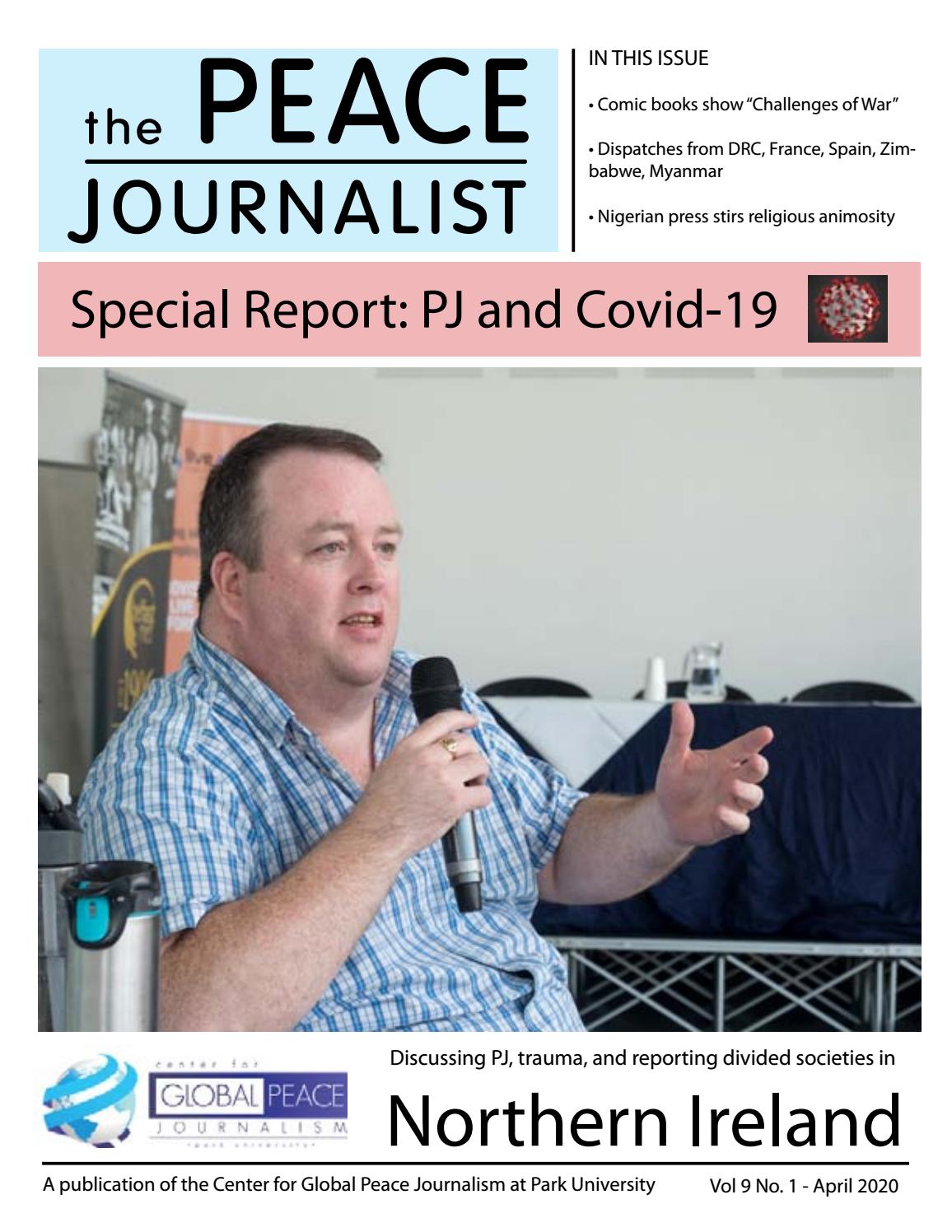 Peace Journalist magazine, April, 2020 by Center for Global Peace ...