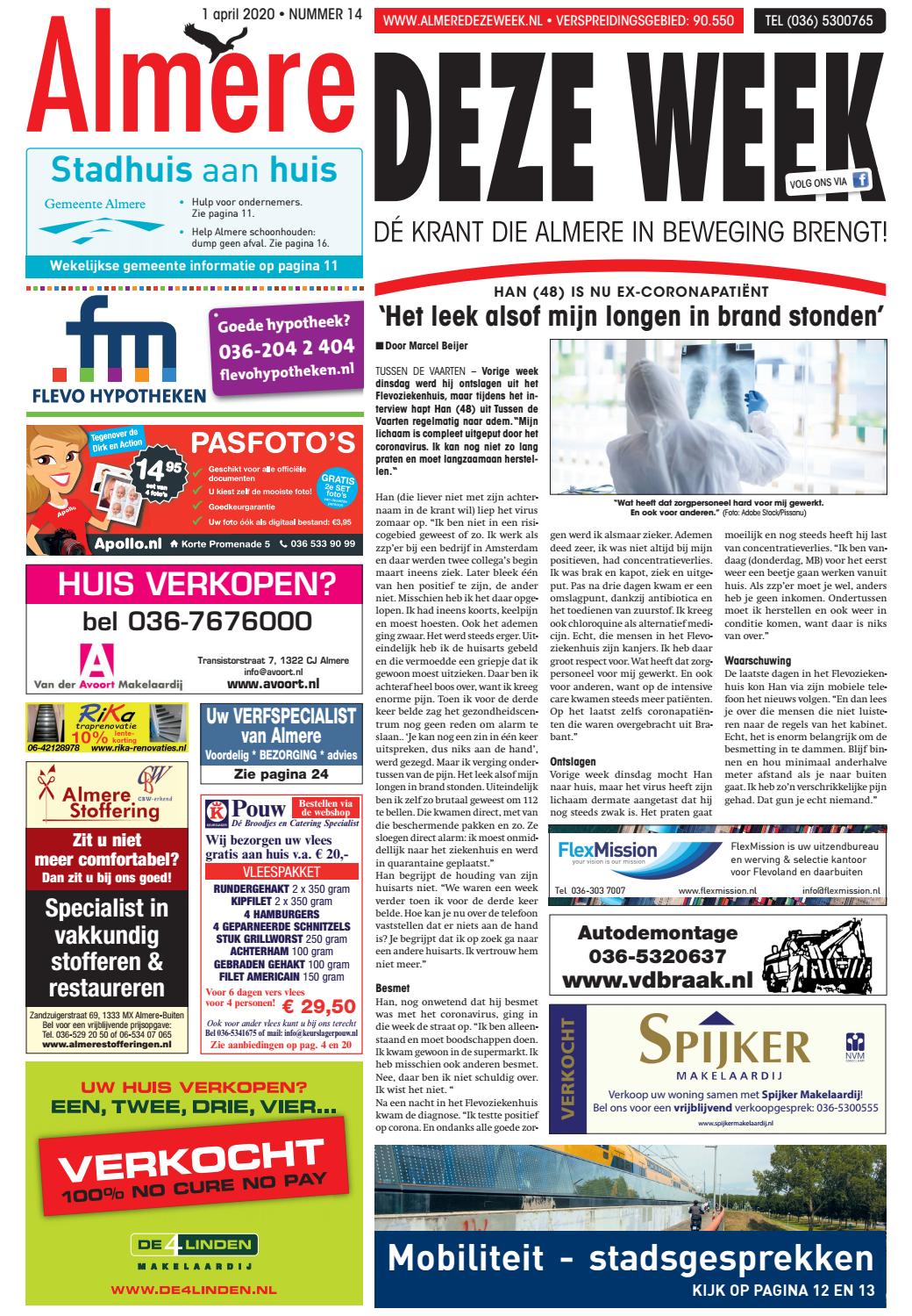 Almere DEZE WEEK week 14 2020 by Almere DEZE WEEK - Issuu