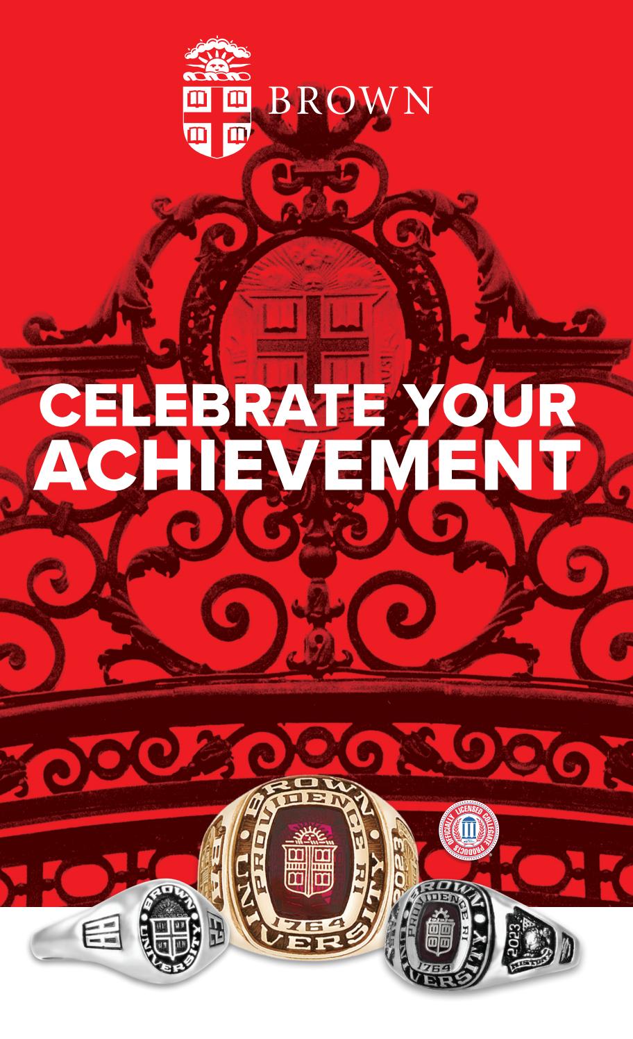 Brown University | Official Ring Collection by Balfour - Issuu