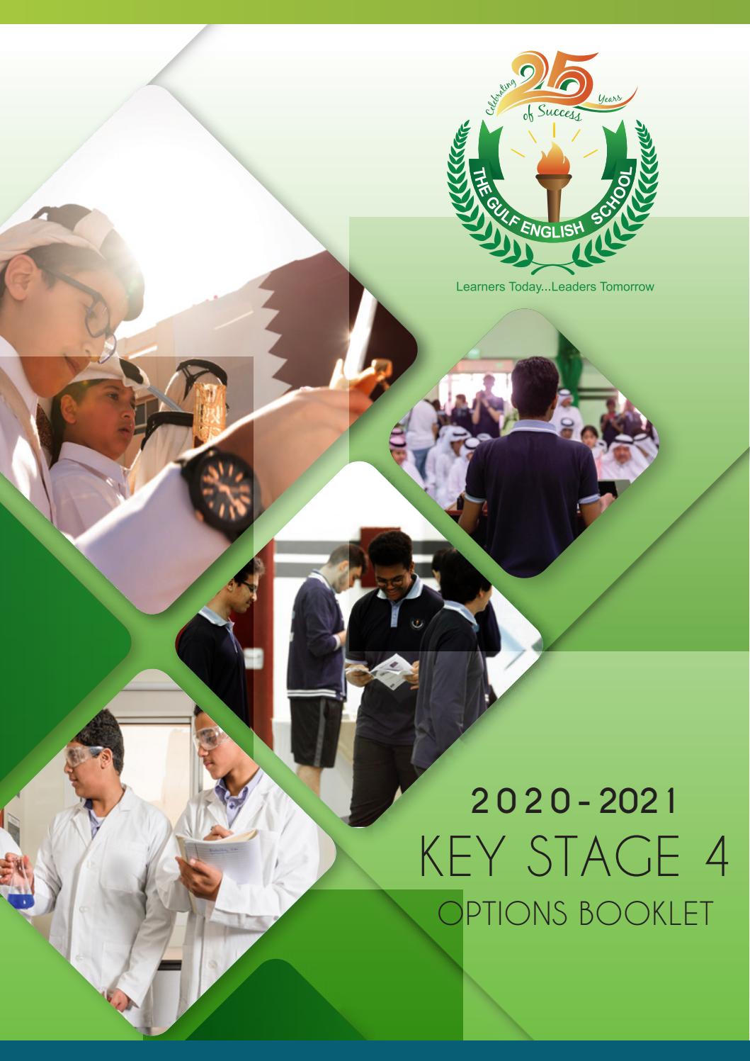 Year 9 Options Booklet 2020 - 21 by Gulf English School - Issuu