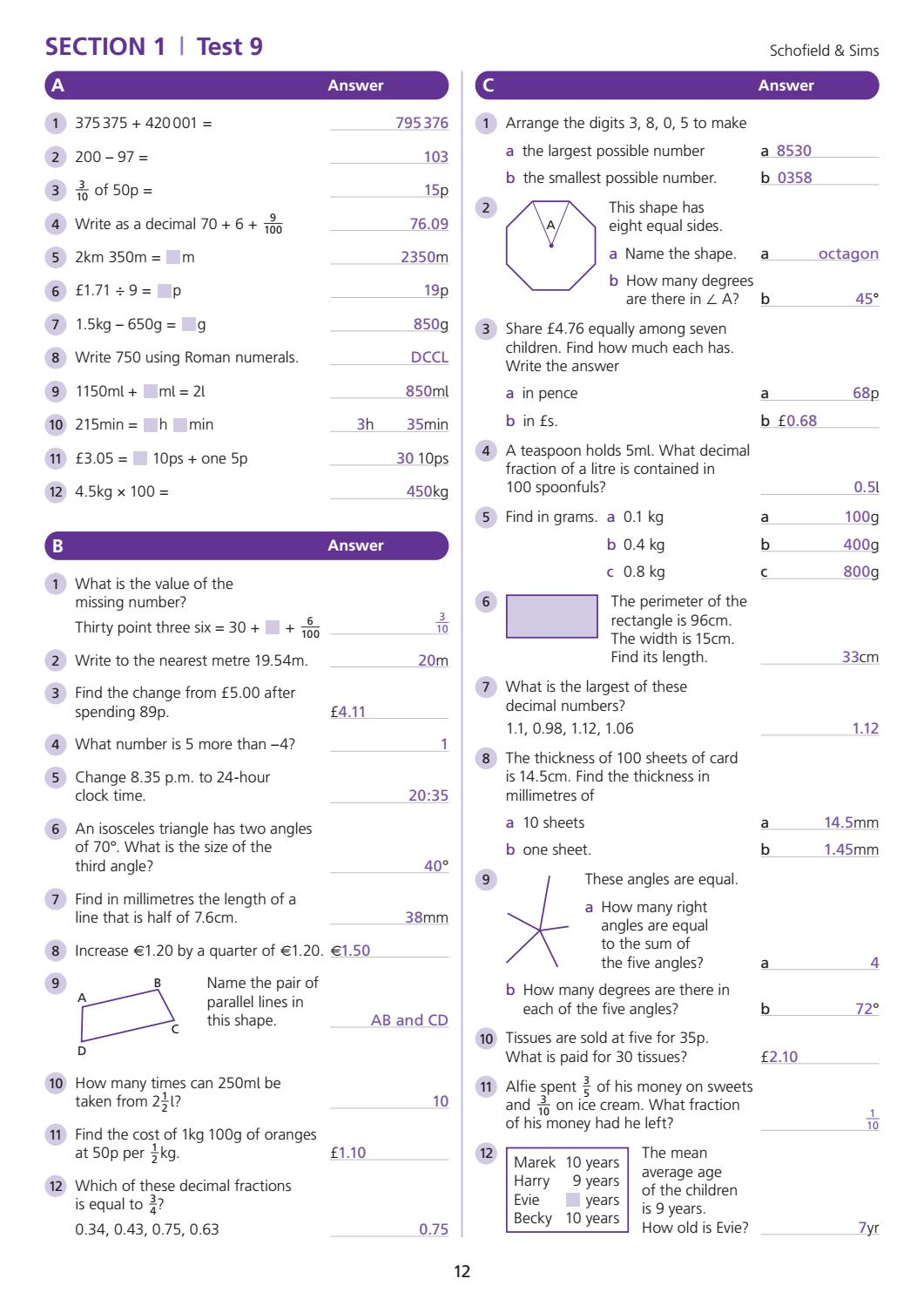 Mental Arithmetic 4 Answers Vebuka Mental Arithmetic 4 Answers Vebuka