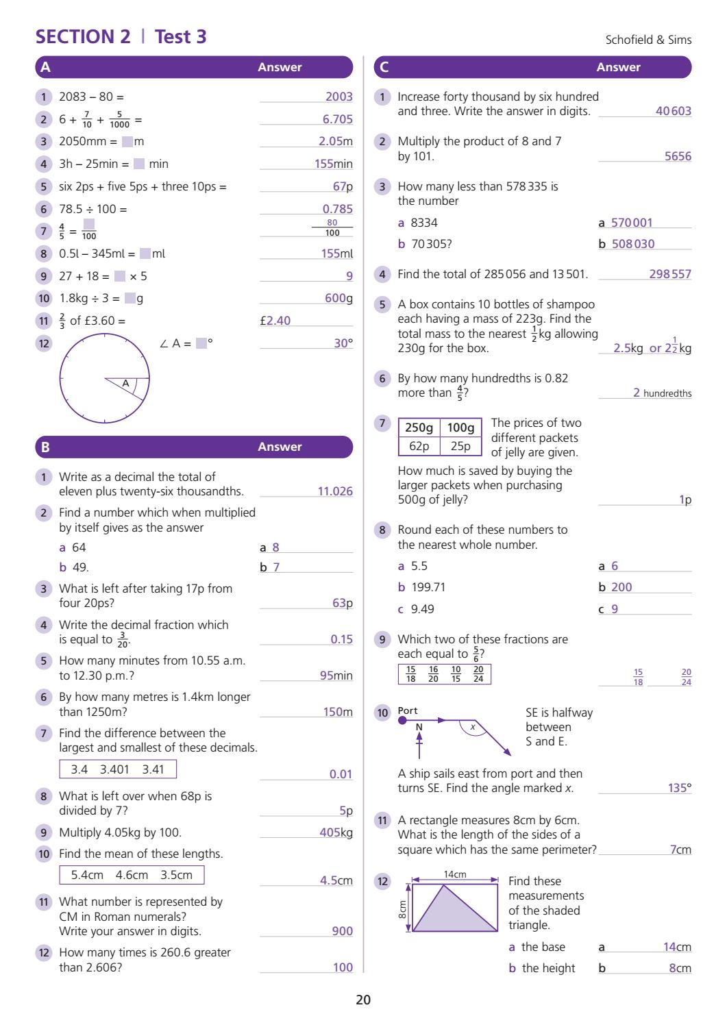  ISSUU Mental Arithmetic 4 Answers Ebook Pdf