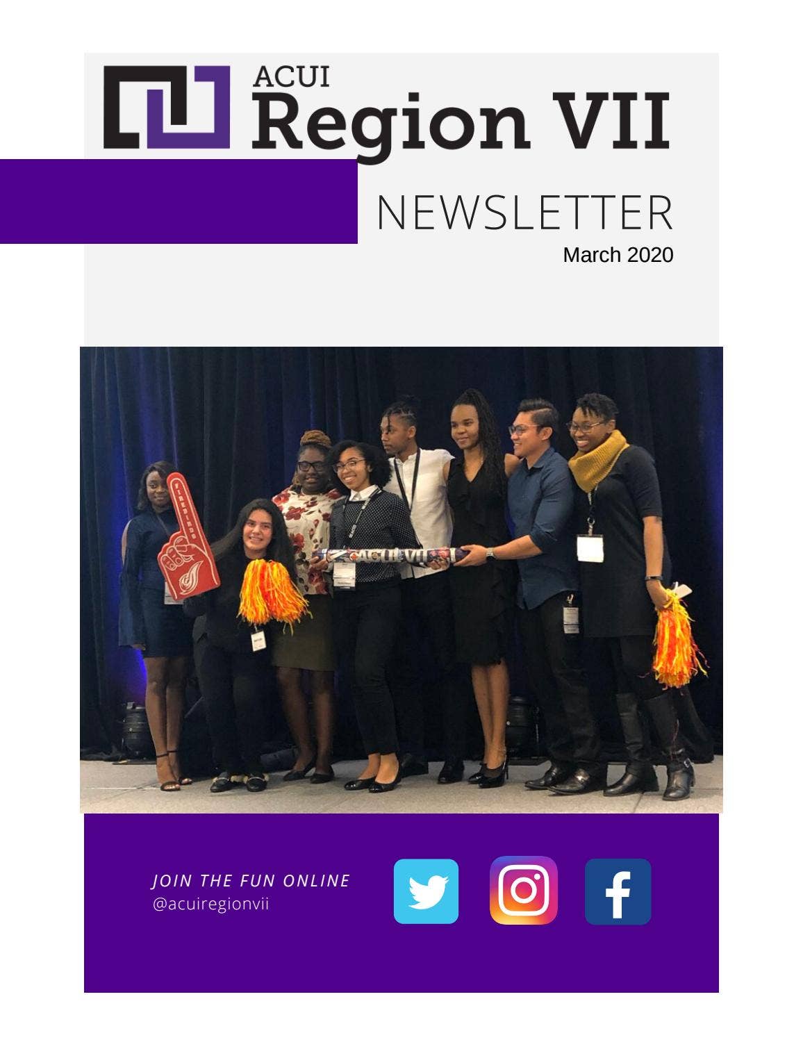 Region VII Newsletter March 2020 by ACUI - Issuu