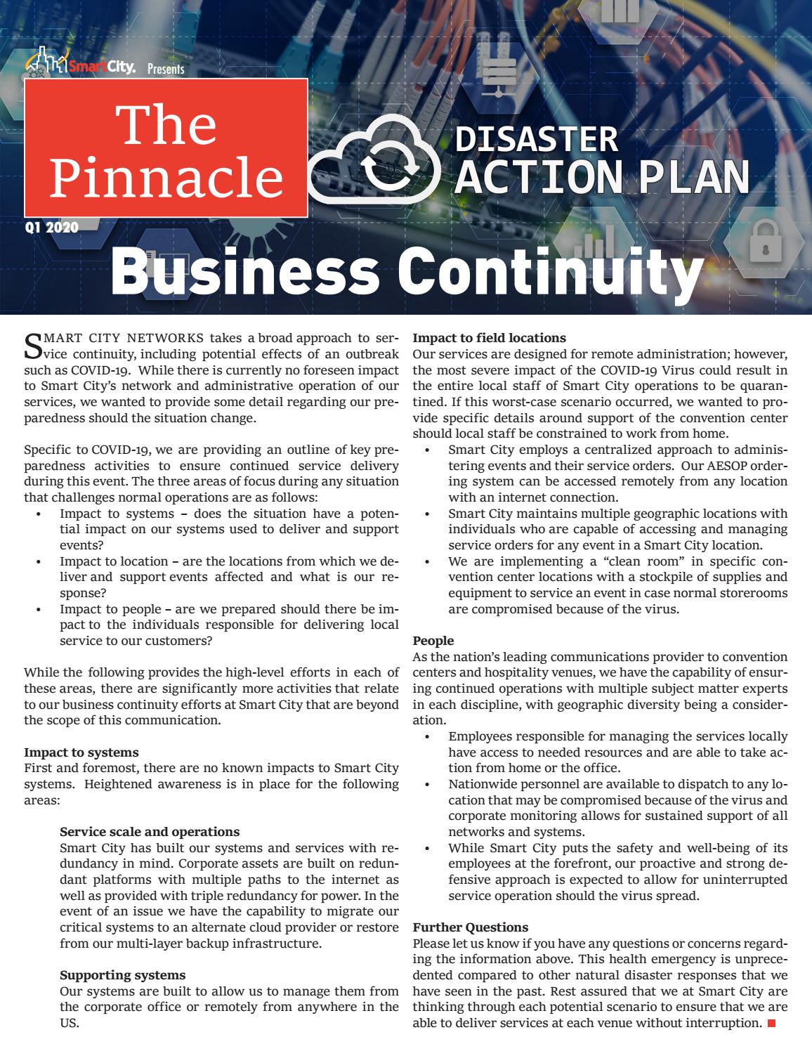 The Pinnacle - Q1 2020 by Smart City Networks - Issuu