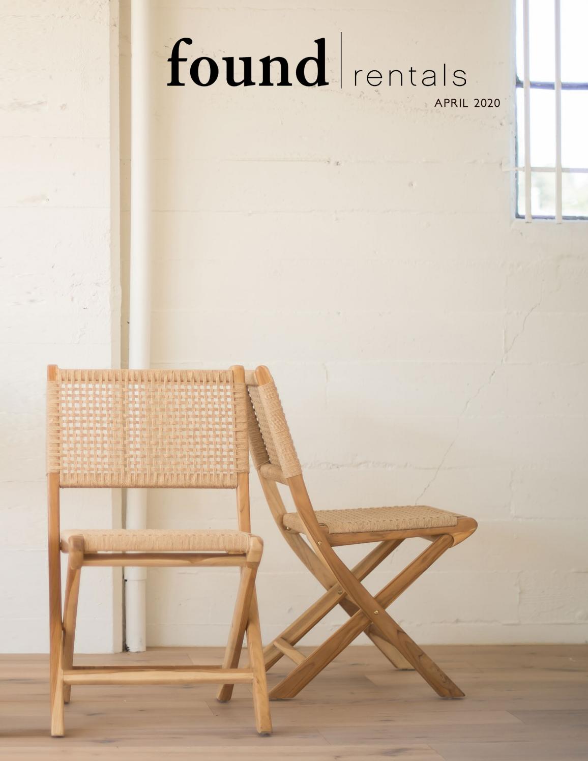 April Catalogue by Found Rental Co. - Issuu