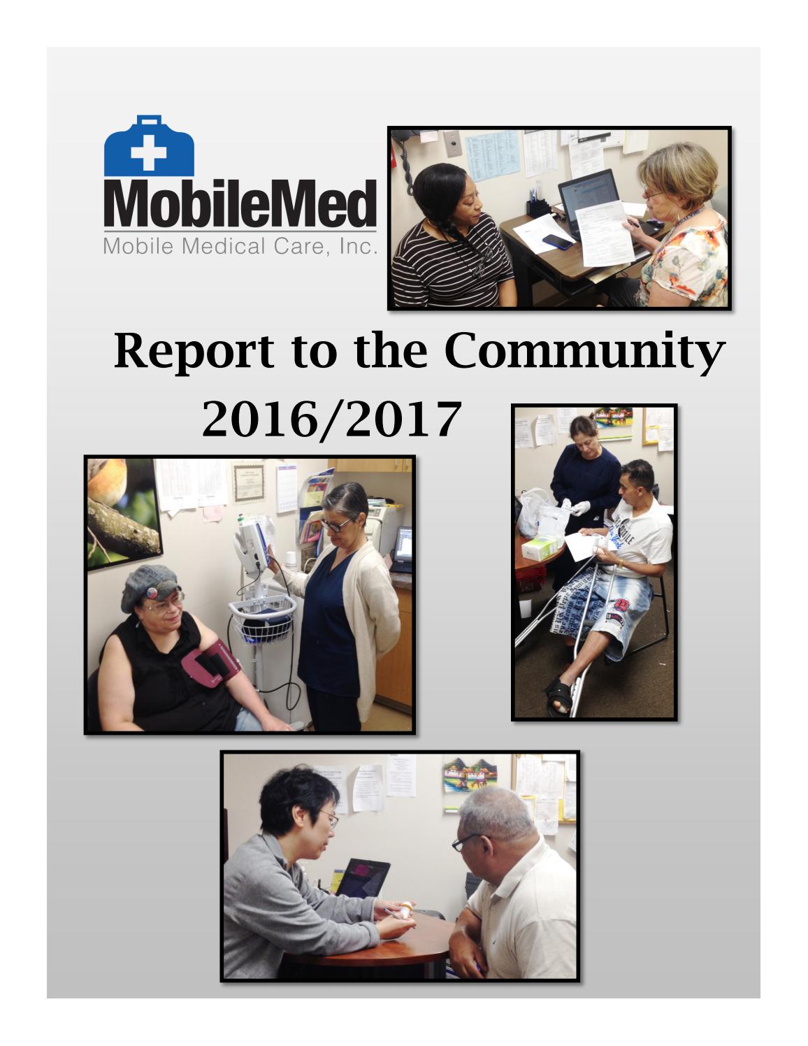MobileMed Annual Report FY17 by Mobile Medical Care - Issuu