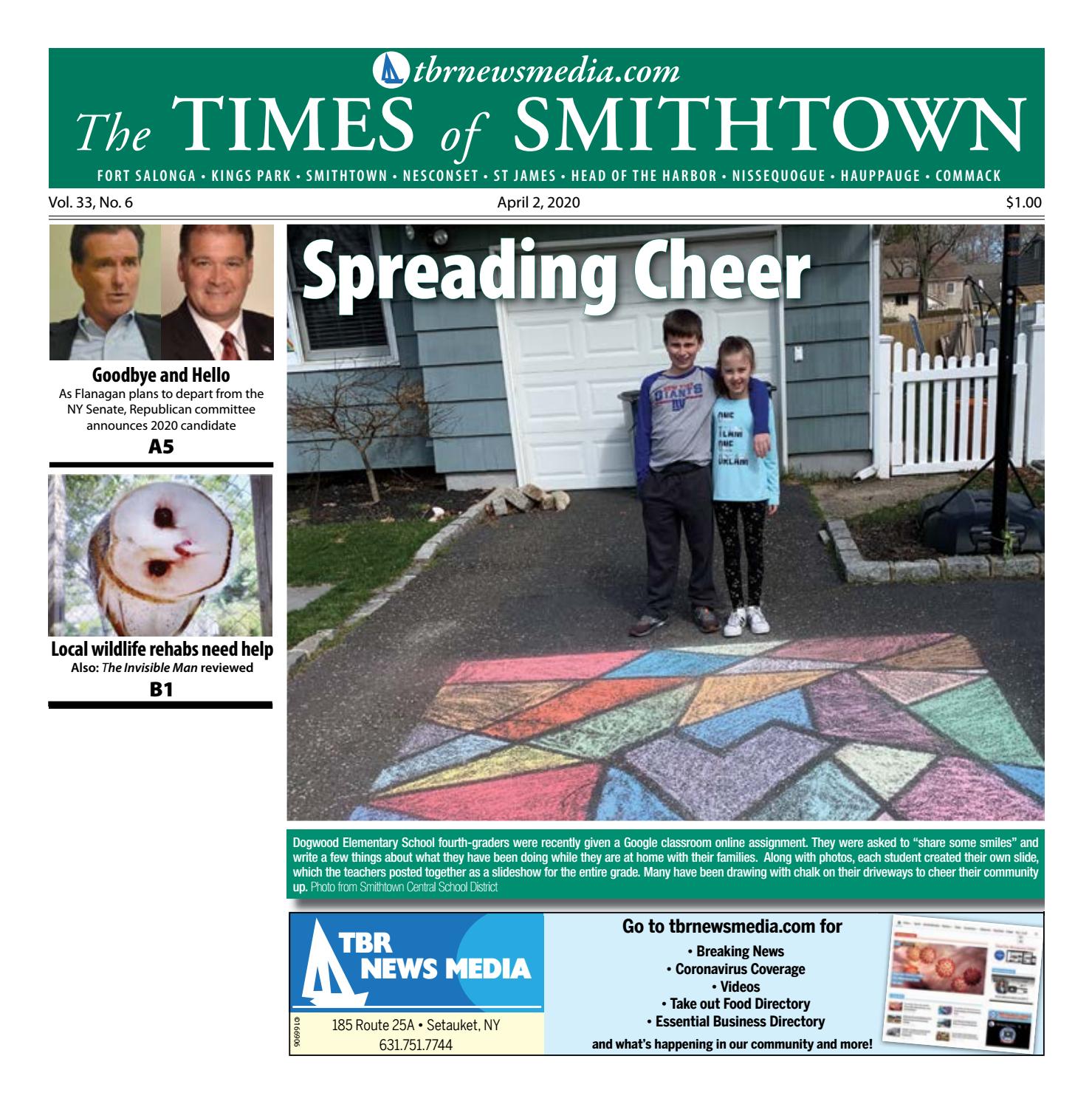 The Times of Smithtown - April 2, 2020 by TBR News Media - Issuu