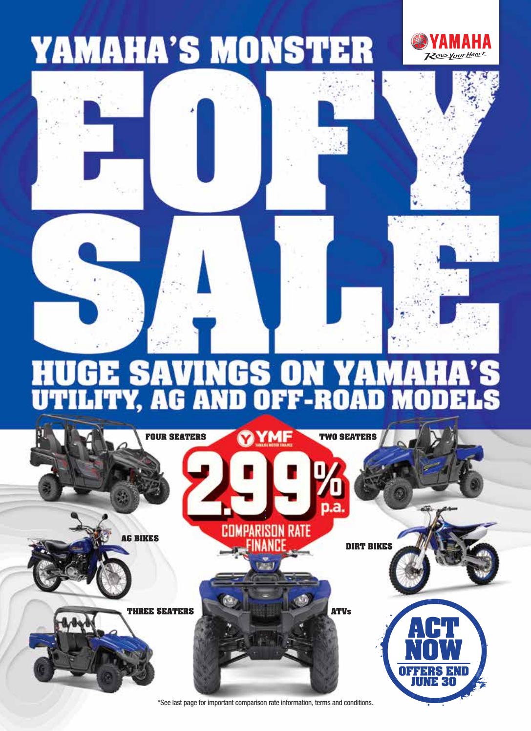 2020 Yamaha End of Financial Year Sale by Yamaha Motor Australia - Issuu