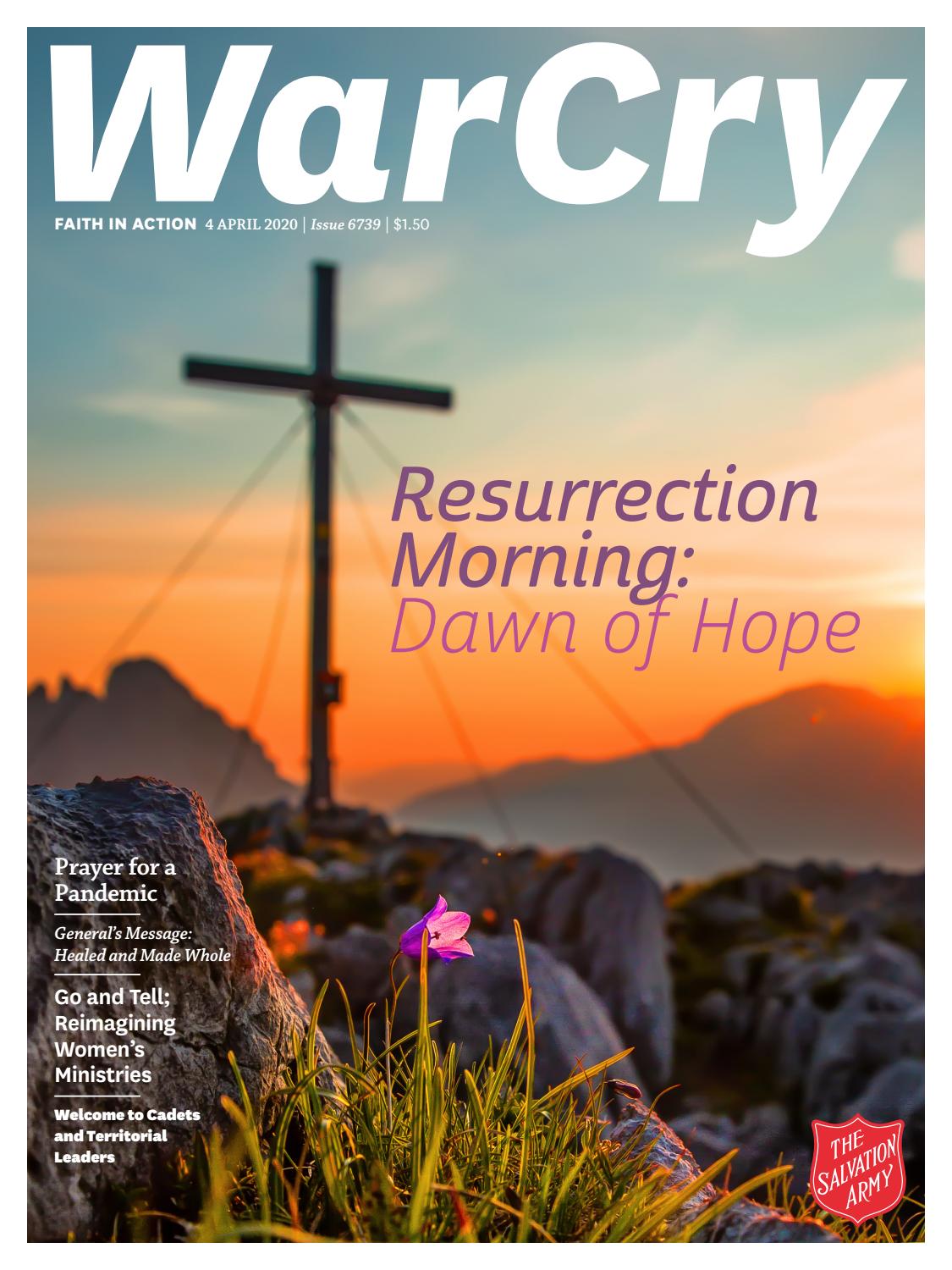 4 April 2020 NZFTS War Cry by The Salvation Army War Cry (NZ, Fiji ...