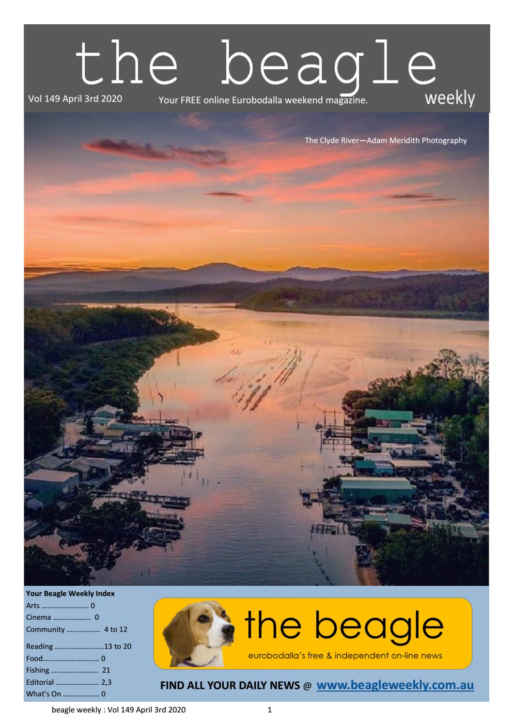 Beagle Weekly Vol 149 April 3rd 2020 by The Beagle Weekly - Issuu