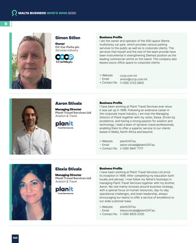 Malta Business Who’s Who 2020 by Content House - Issuu