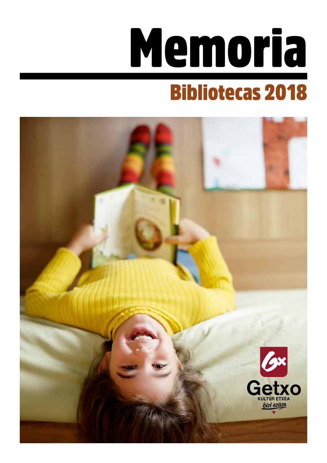 Memoria 2018 Bibliotecas de Getxo by Getxo Liburutegiak - Issuu