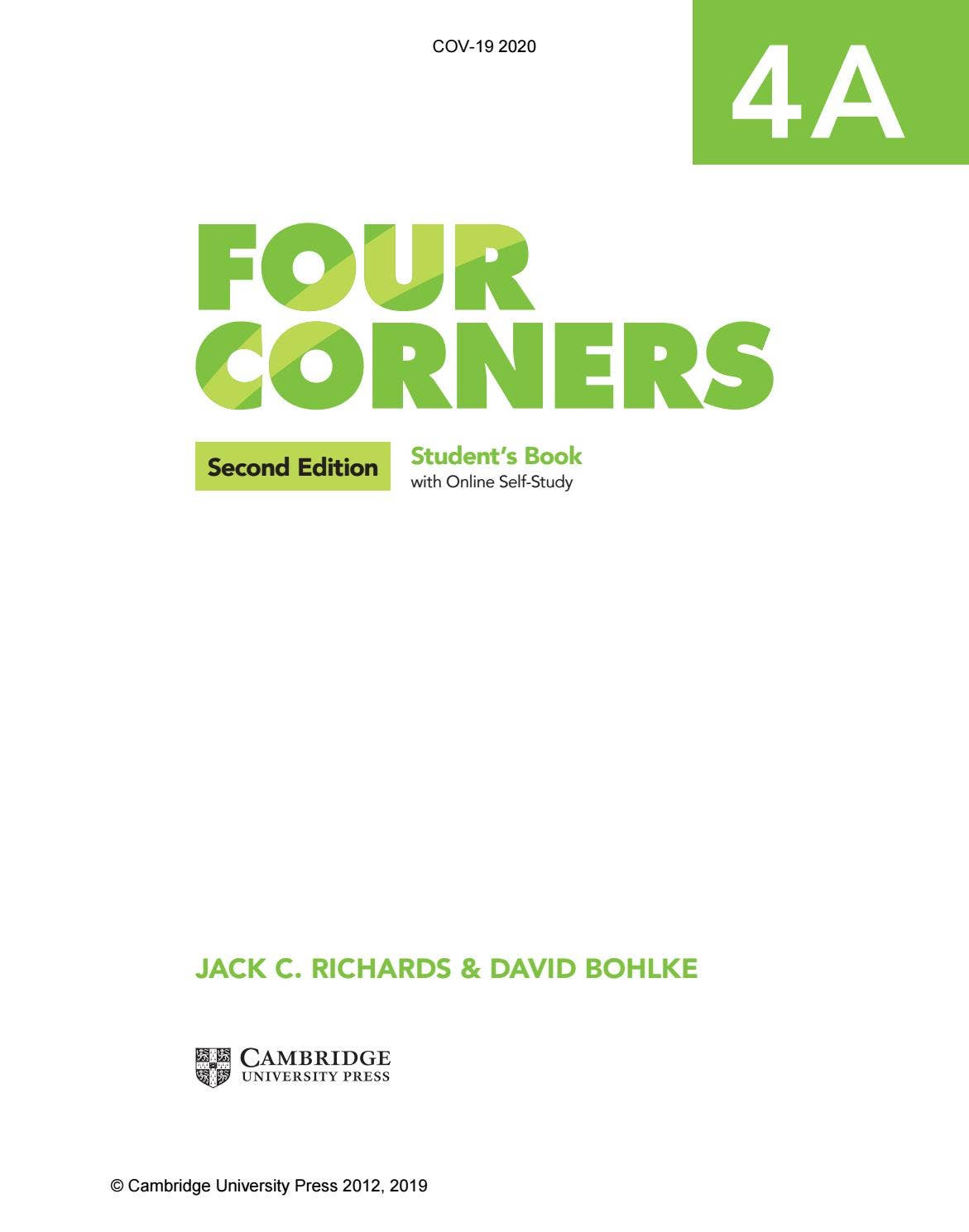Four Corners 4A Student Book by Cambridge English - Issuu