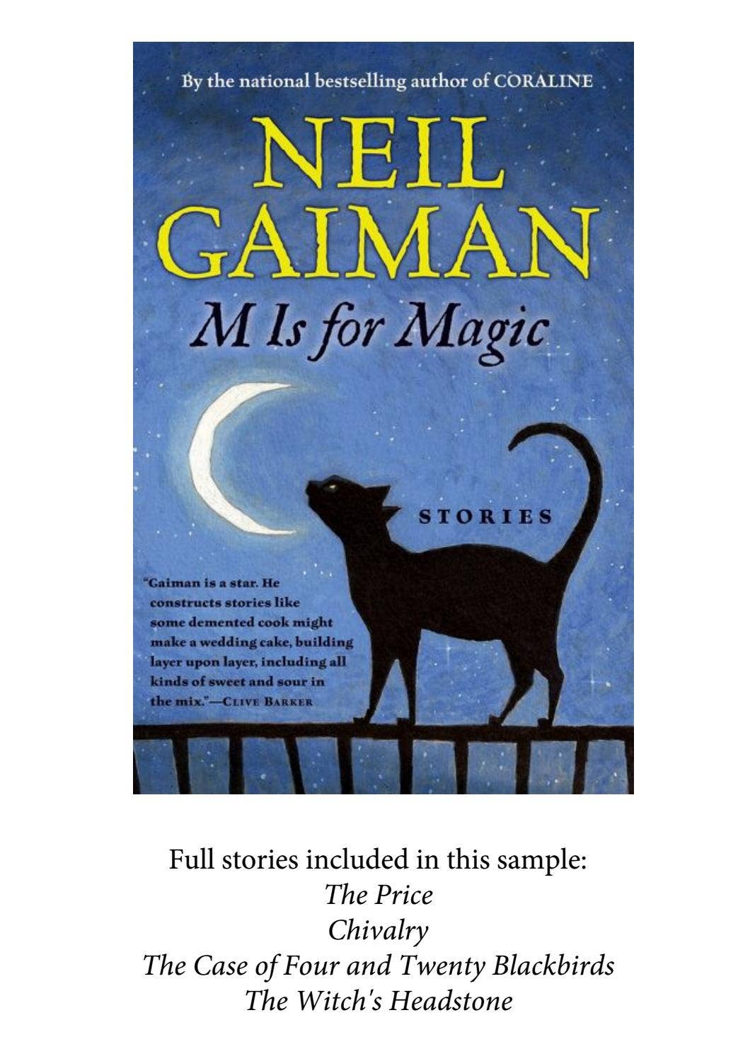 M Is for Magic by Neil Gaiman, illustrated by Teddy Kristiansen by ...