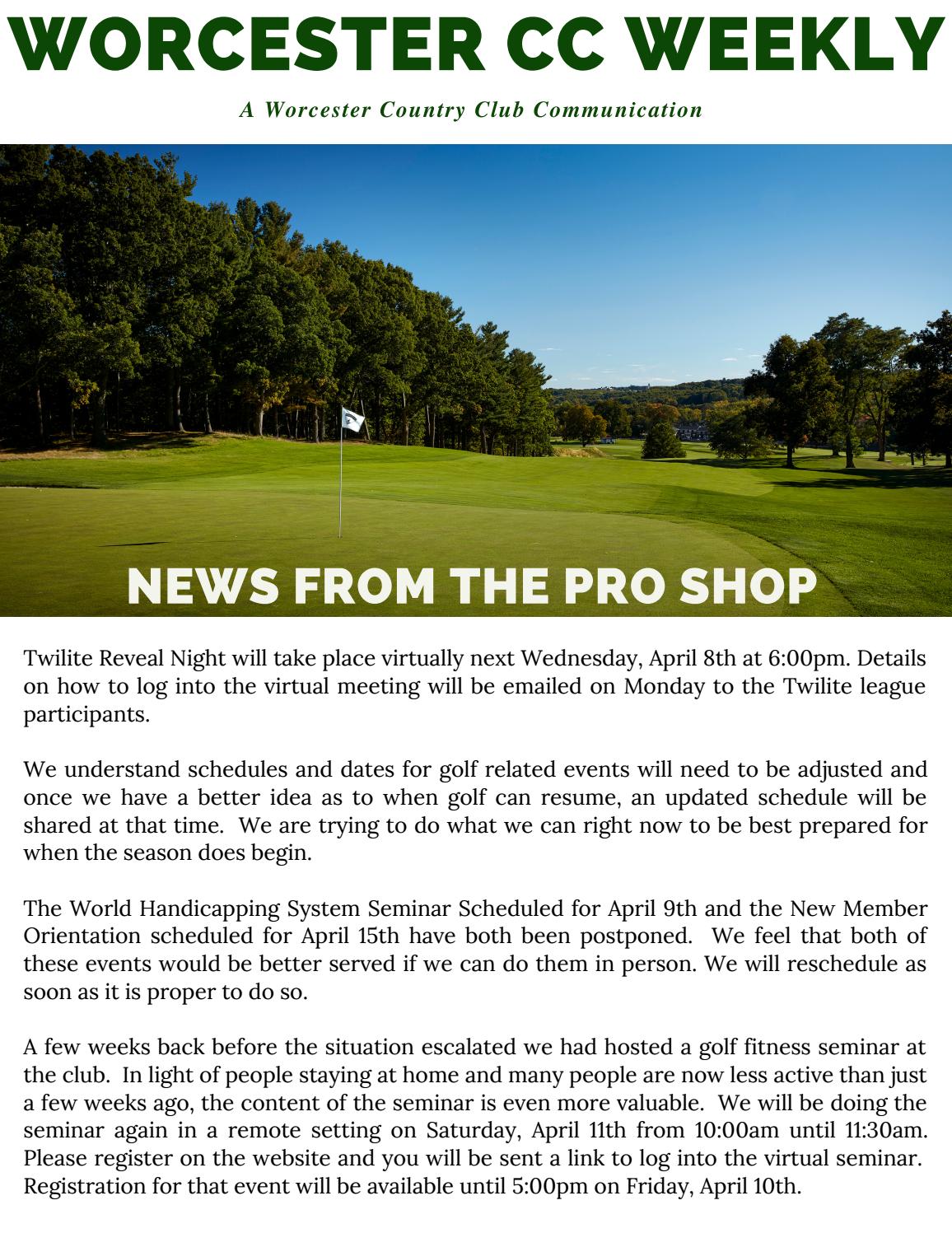 Worcester CC Weekly 7 2020 by worcestercc - Issuu