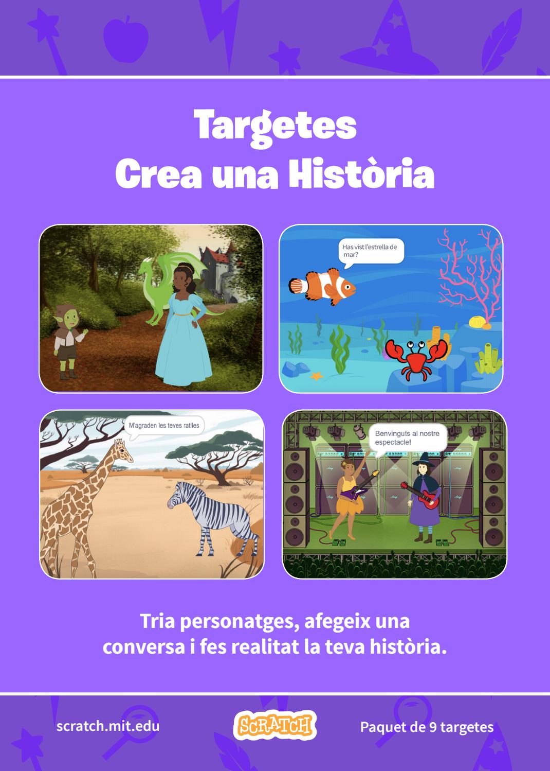 Targetes Scratch: Crea una Història by Camins Més - Issuu