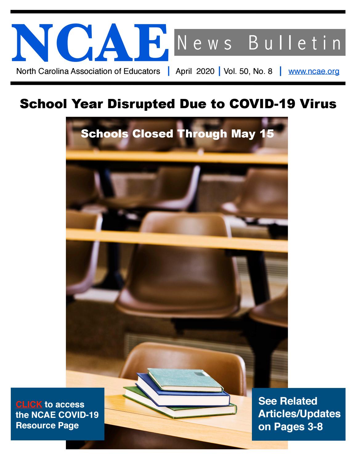 April 2020 NCAE News Bulletin by NCAE - Issuu