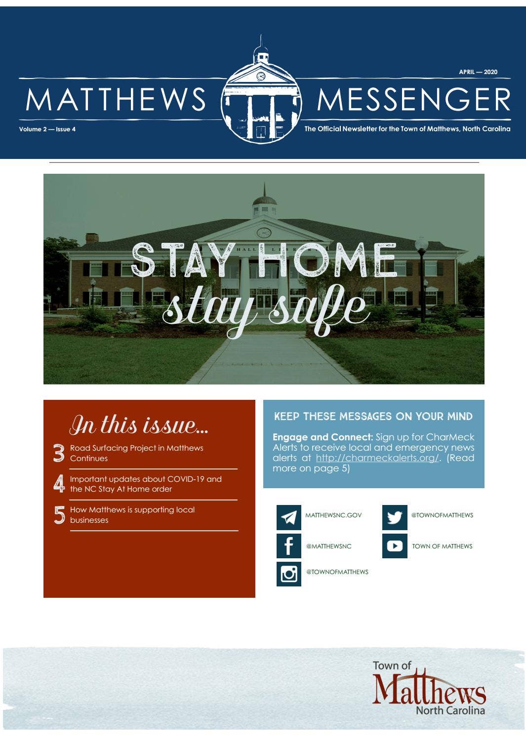 Matthew Messenger | April 2020 by matthewsnc - Issuu