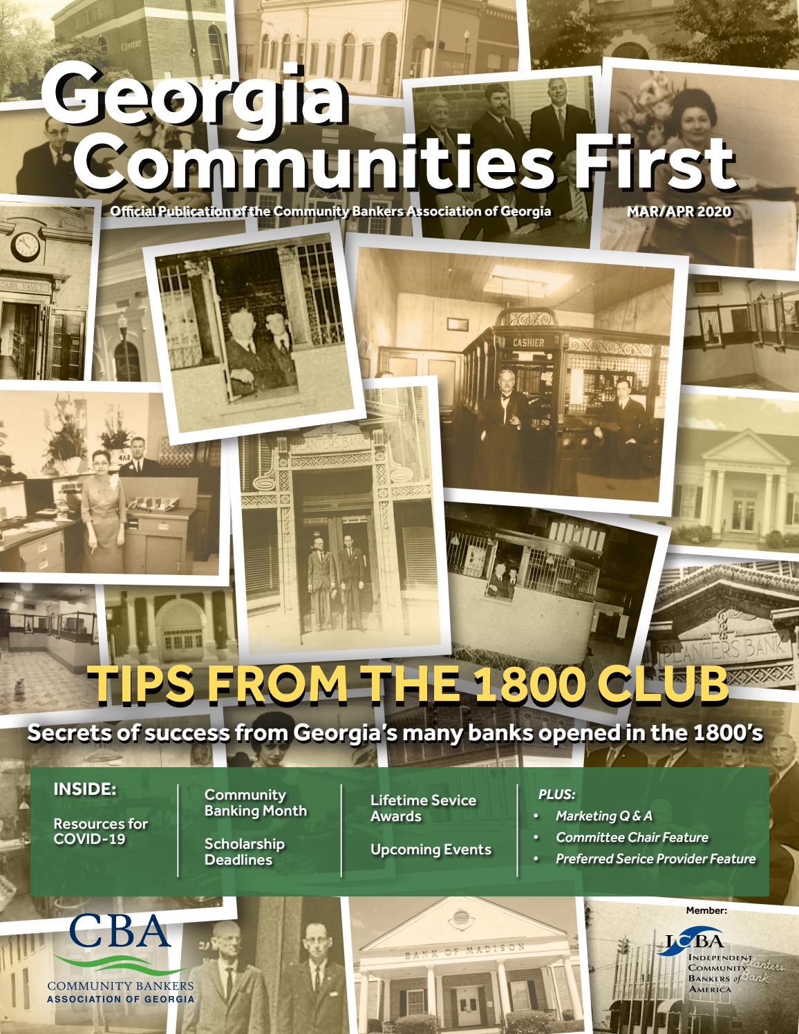 March/April 2020 Georgia Communities First Magazine by Community ...