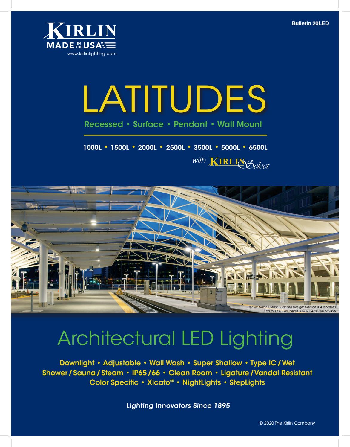 *Kirlin's Latitudes LED Lighting Catalog 20LED by The Kirlin Company ...